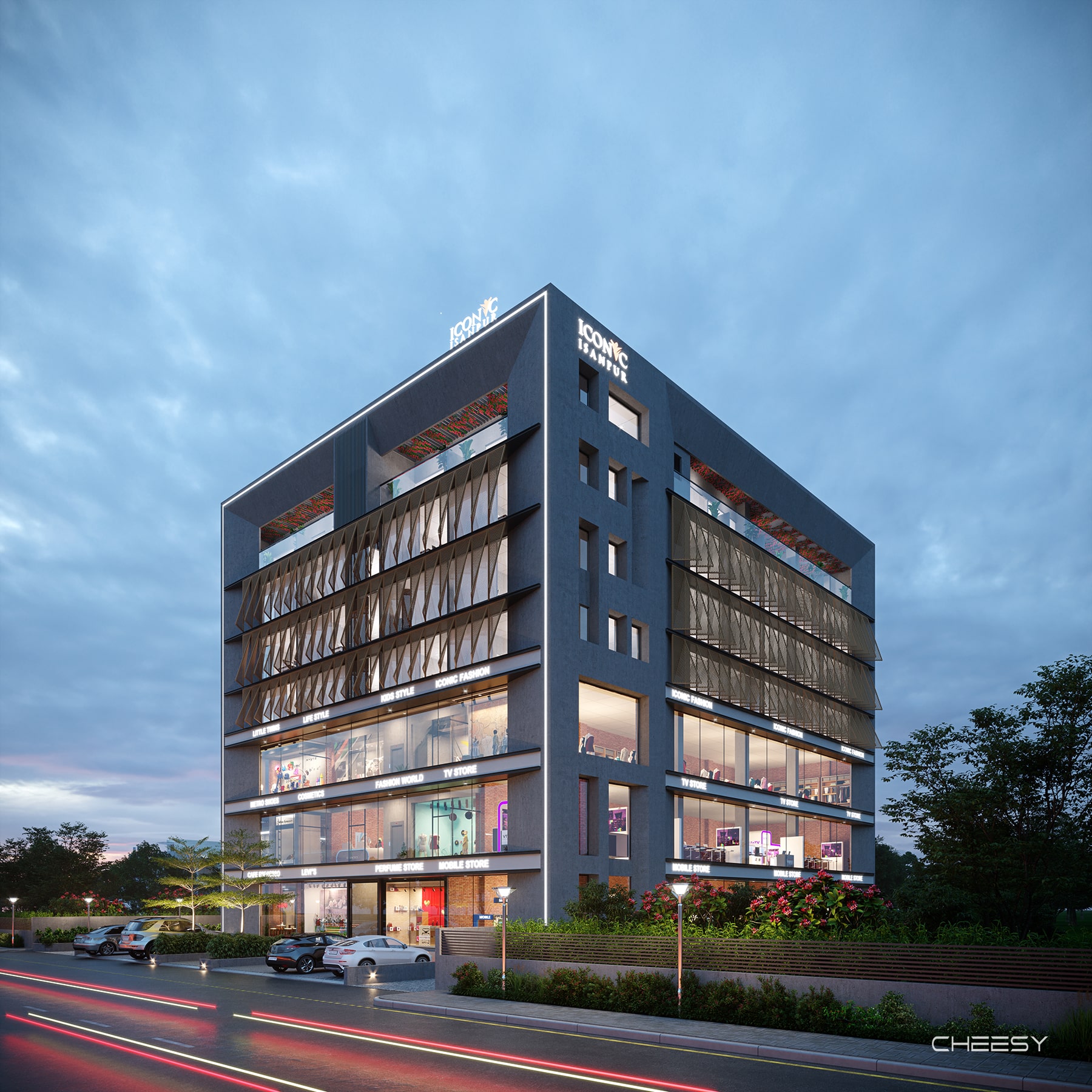 ICONIC ISANPUR by THE CHEESY | VISUAL STUDIO - Architizer