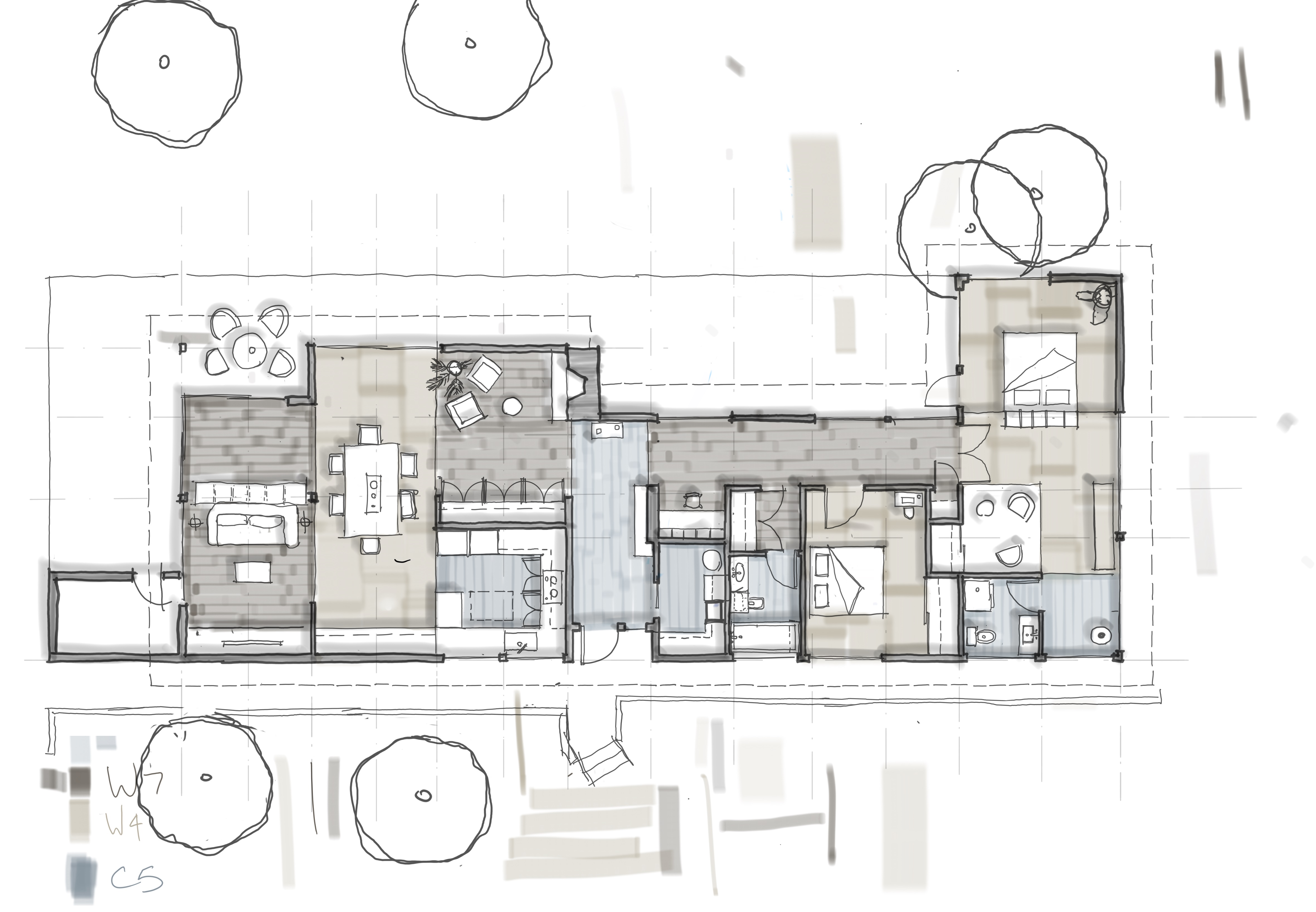 Crestline Residence by Ricky Alan Hele Design-Build Studio - Architizer