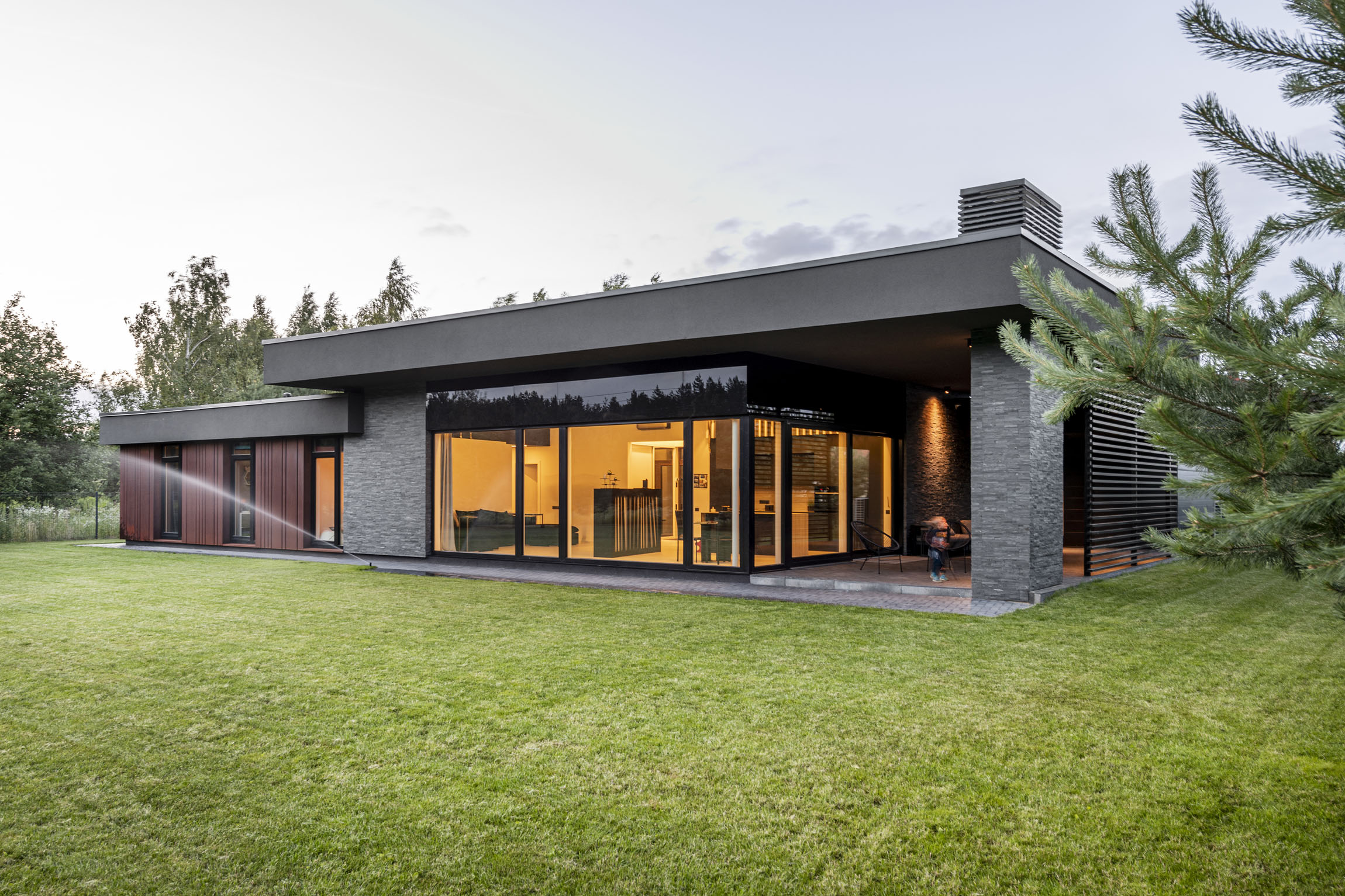 Panoramic view house by Architecture laboratory ArchLAB - Architizer