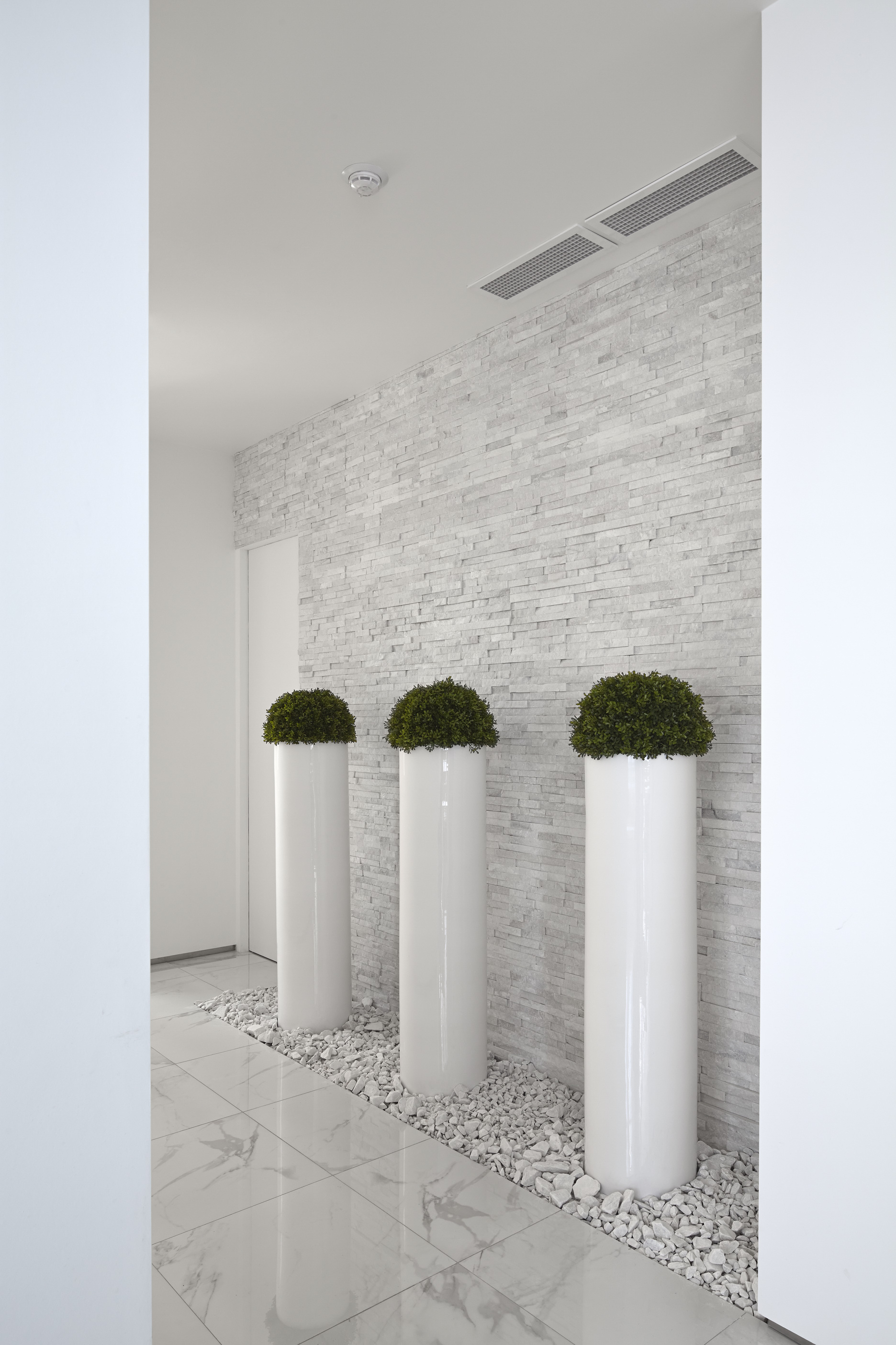 The office interior of the dry cleaning chain in Moscow by ...