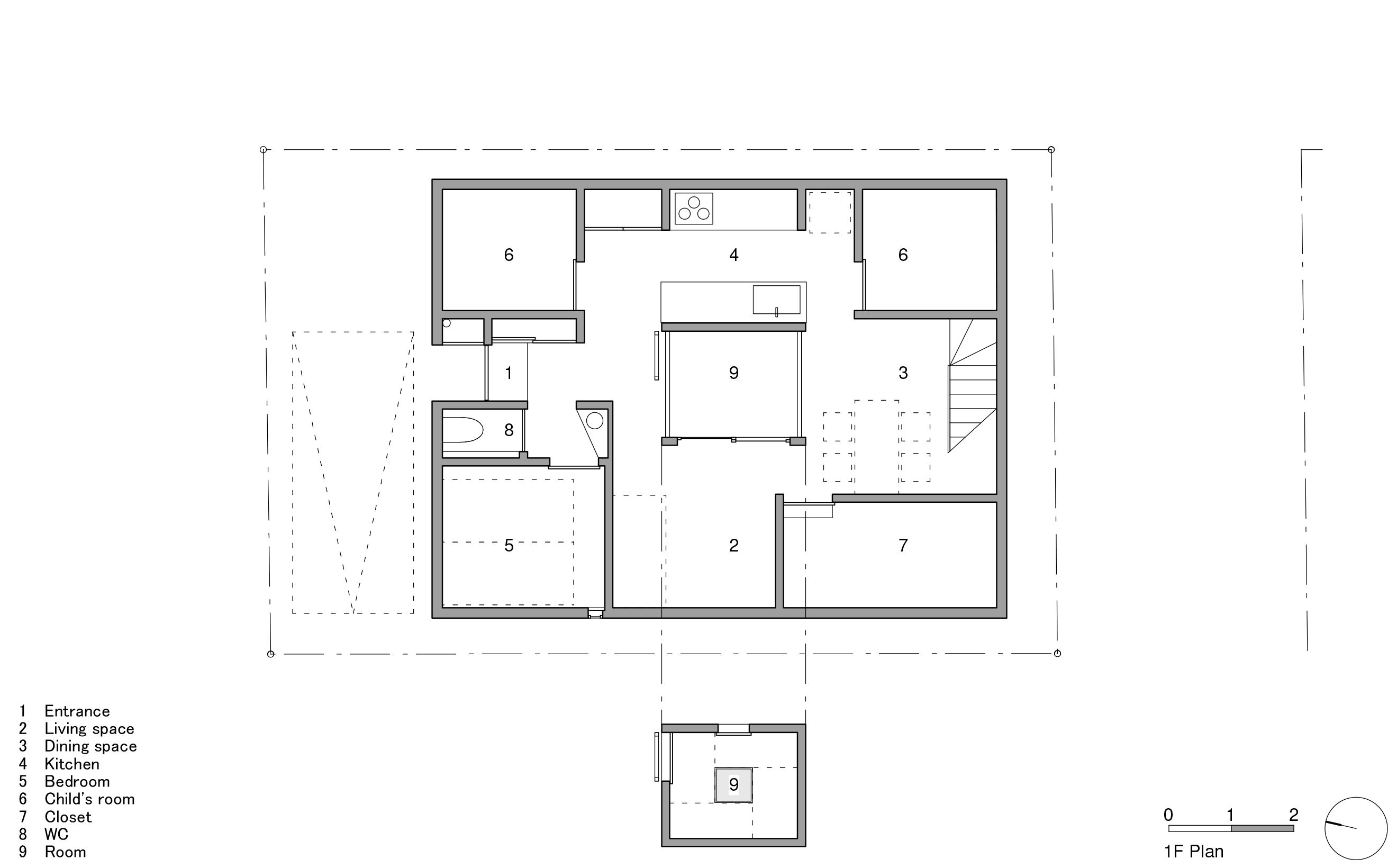 House with Light Void by Fujiwaramuro Architects - Architizer