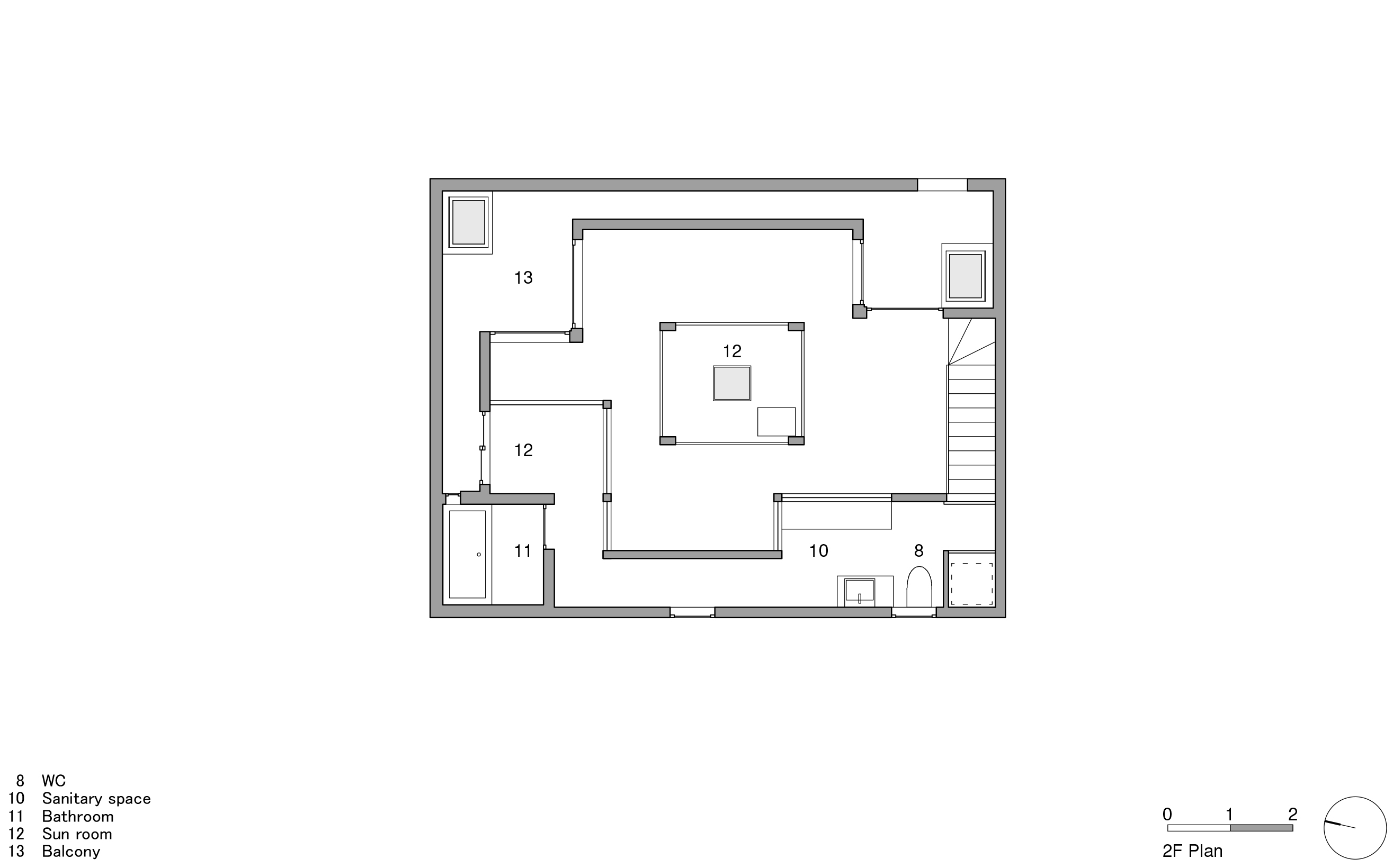 House with Light Void by Fujiwaramuro Architects - Architizer