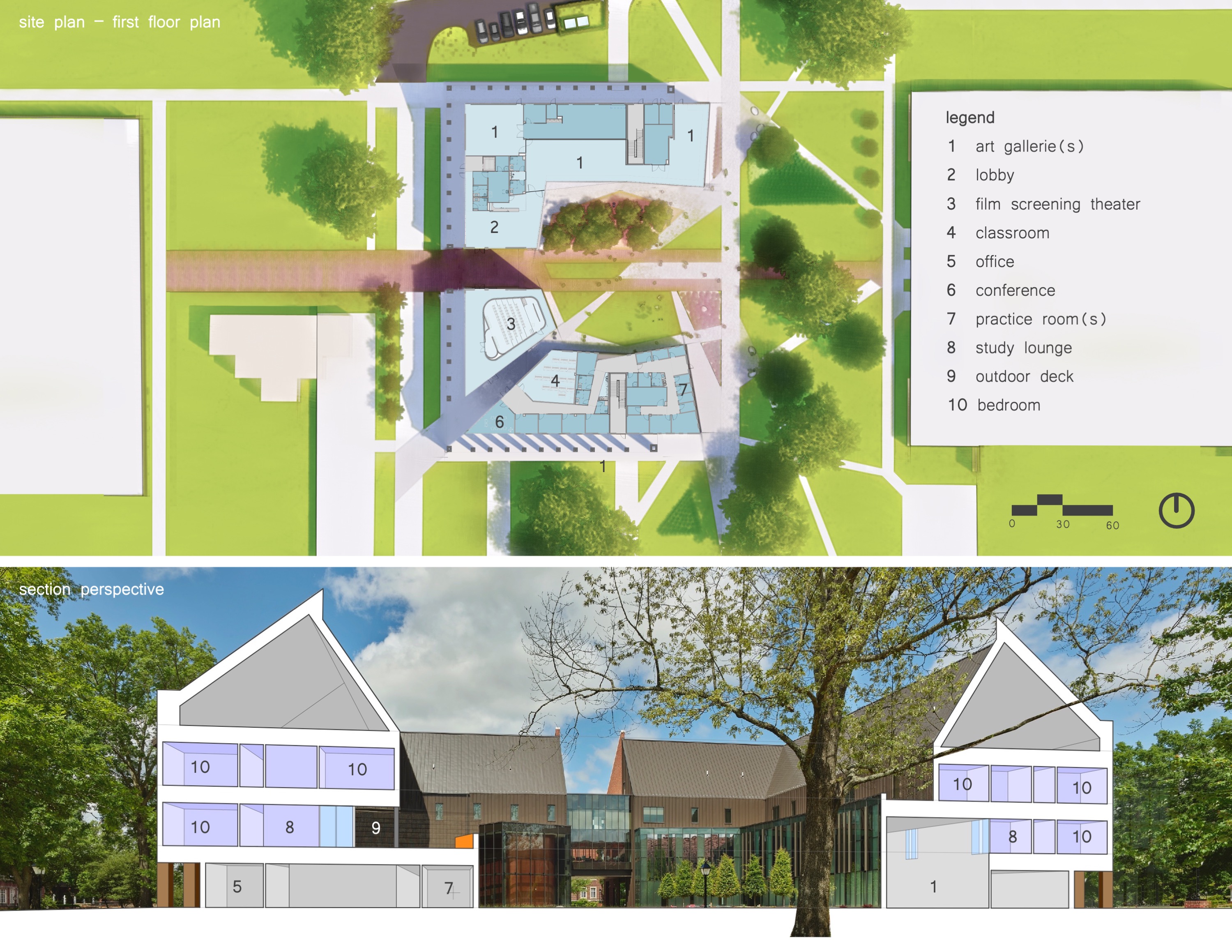 Idea 3169162: Miller Creative Quad by Polk Stanley Wilcox Architects in ...