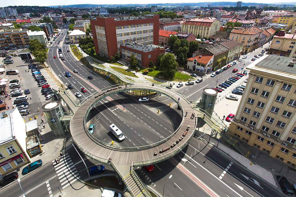 Circular Footbridge by MWM Architekci - Architizer