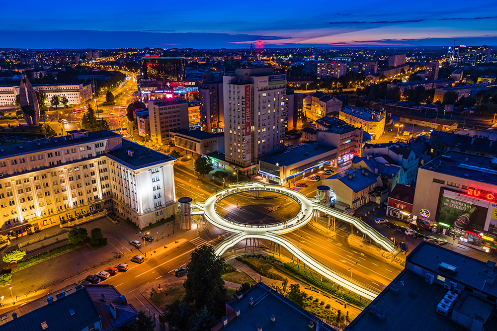 Circular Footbridge by MWM Architekci - Architizer
