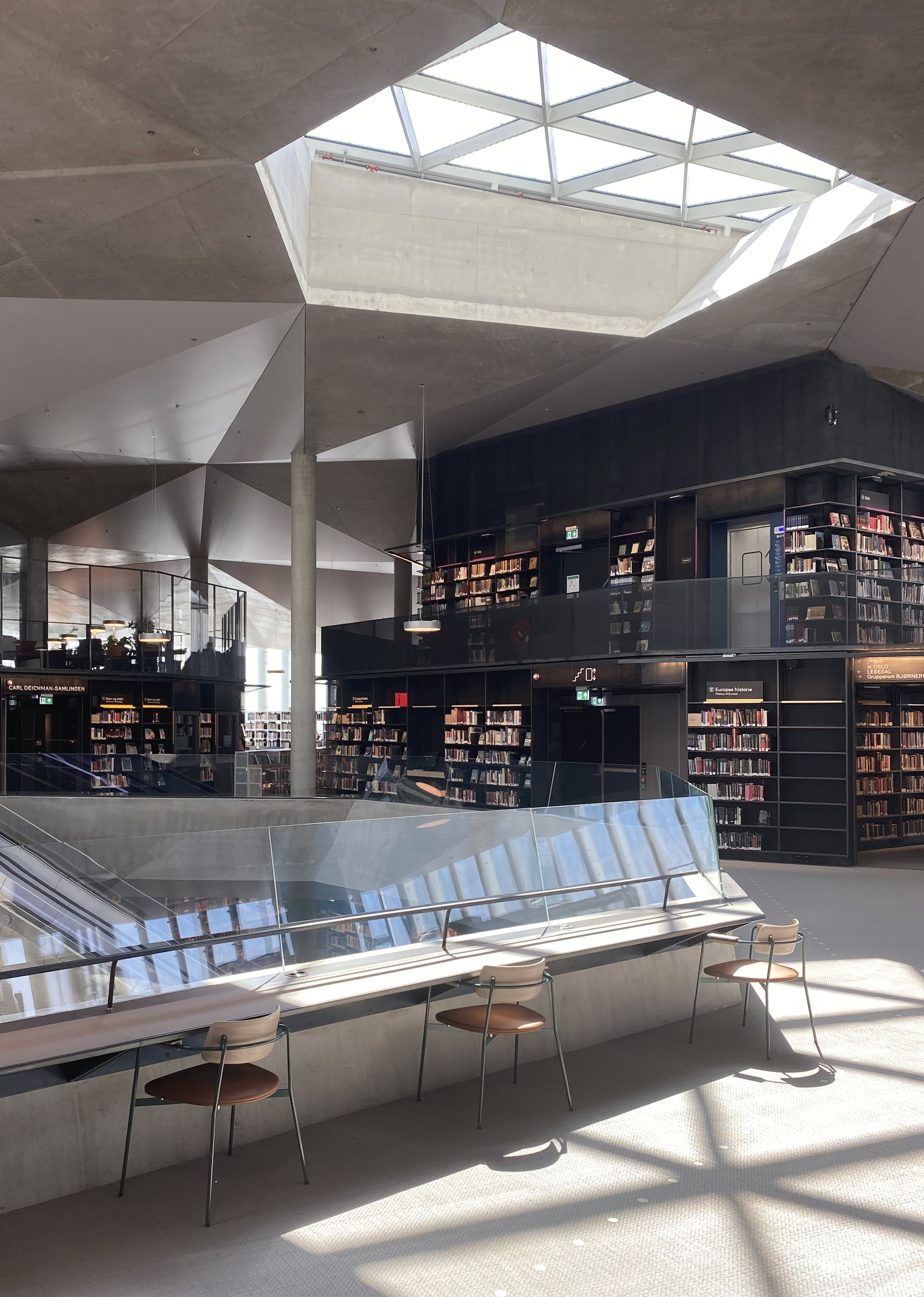 Deichman Library by AtelierOslo, Lund Hagem - Architizer