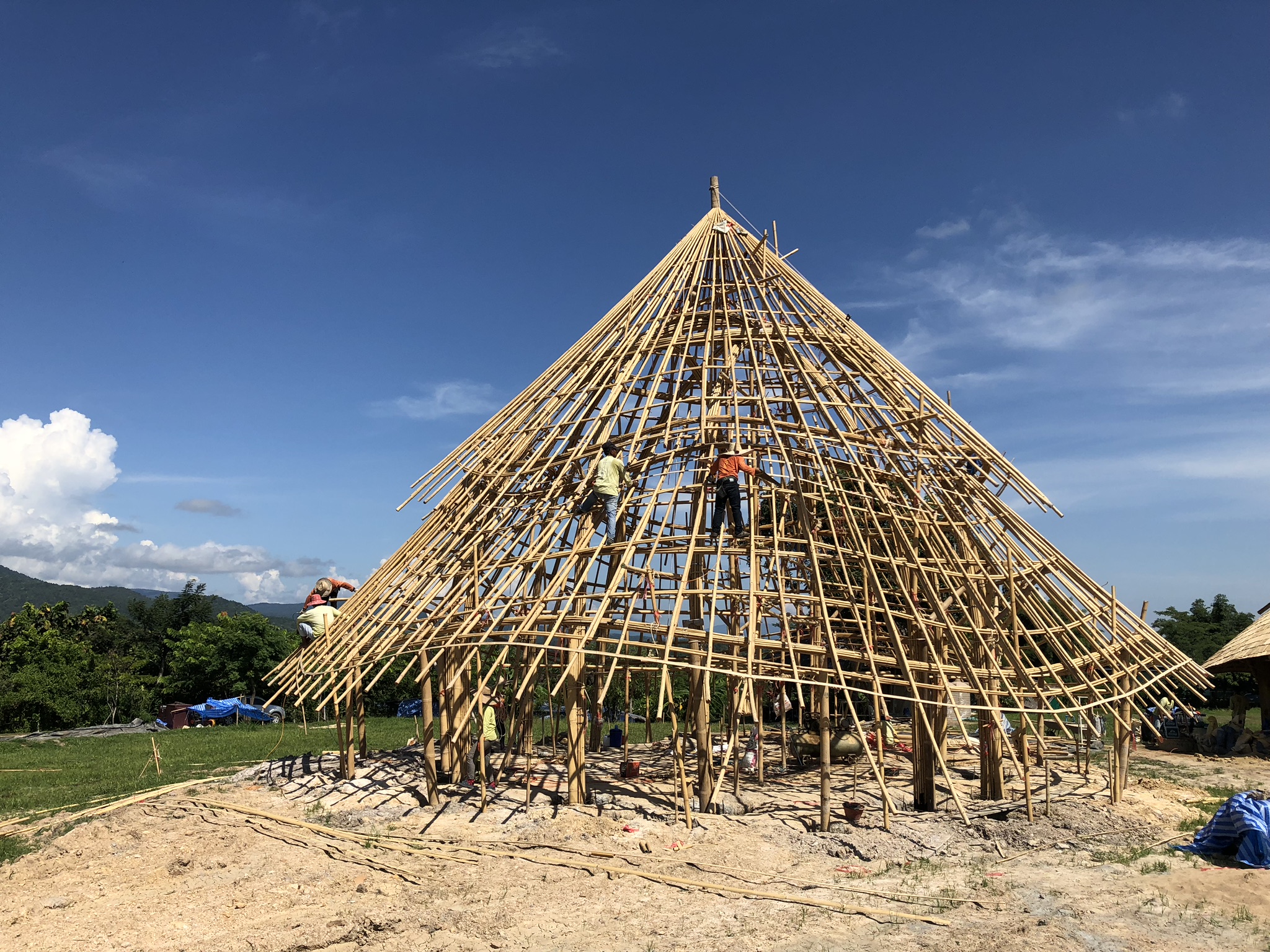 Bamboo Meditation Cathedral & Sunset Sala by Chiangmai Life Architects ...