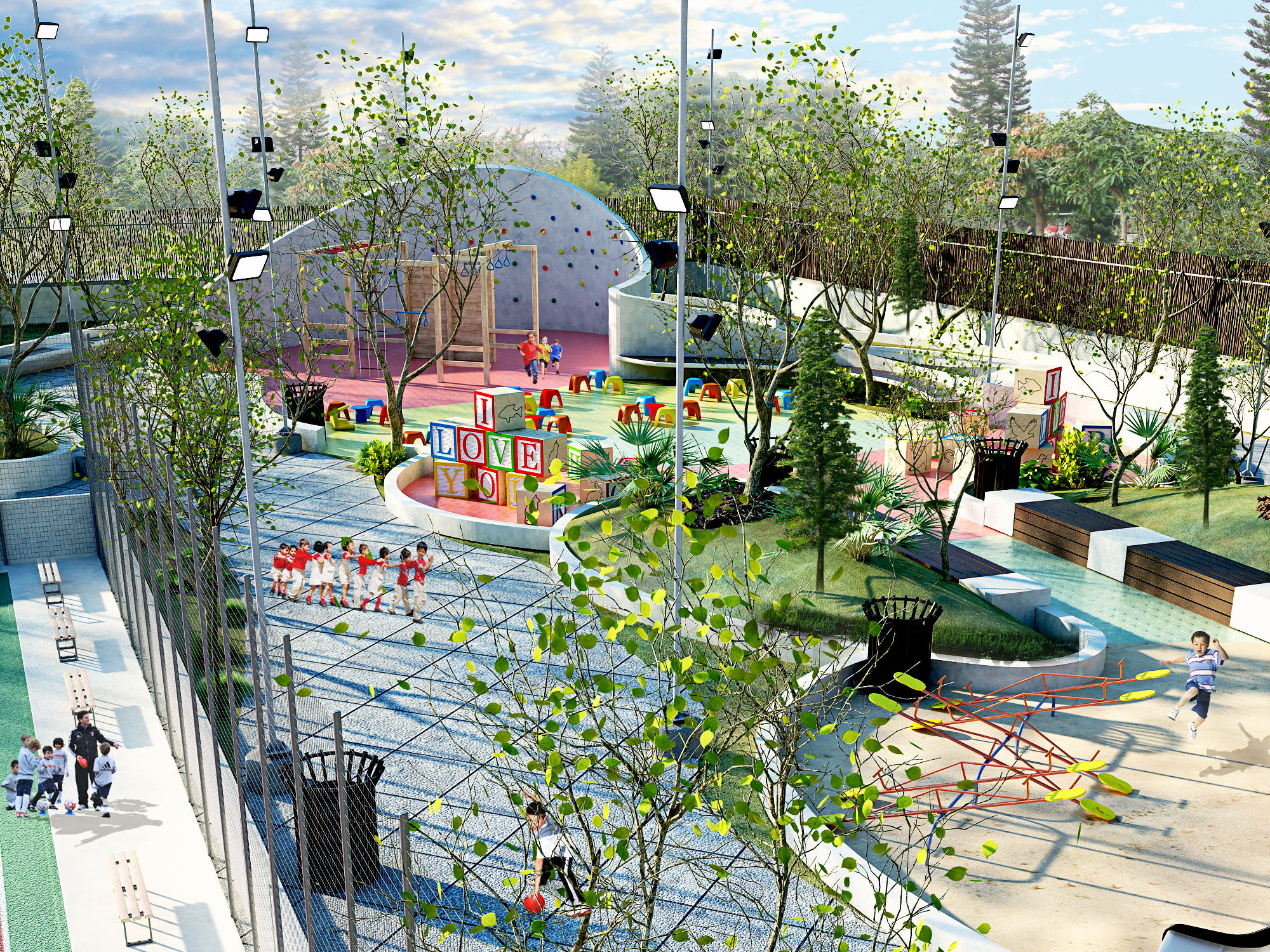 GAM PUBLIC NEIGHBORHOOD PARK (Abu Alanda) by Bitar Consultants ...