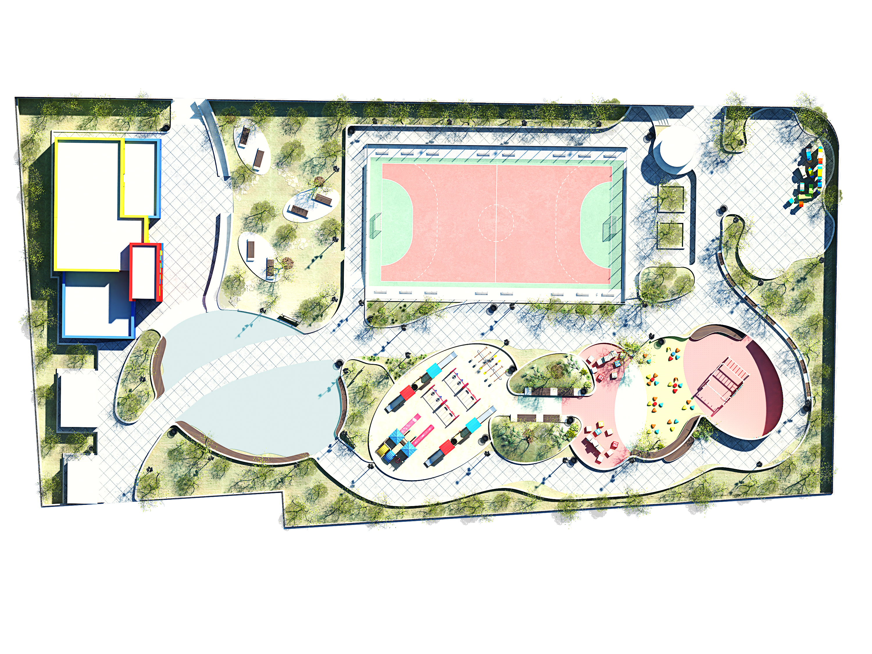 GAM PUBLIC NEIGHBORHOOD PARK (Abu Alanda) by Bitar Consultants ...