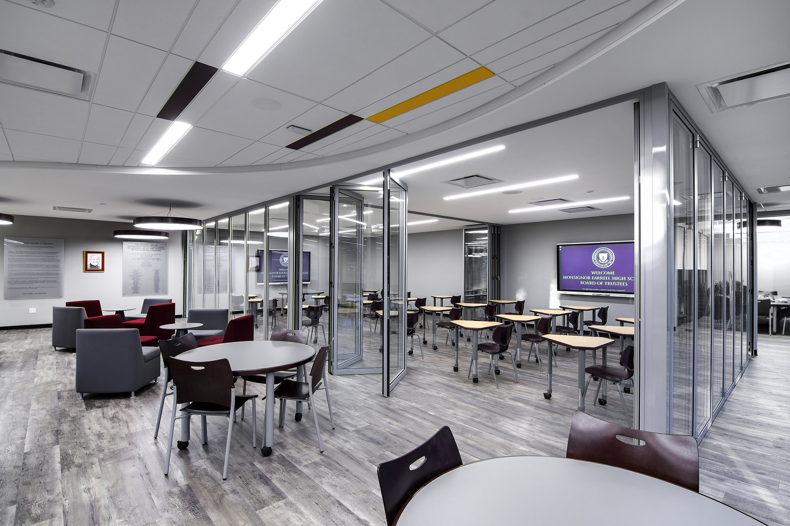 Monsignor Farrell High School Brother Henry S. Wright Learning Commons ...