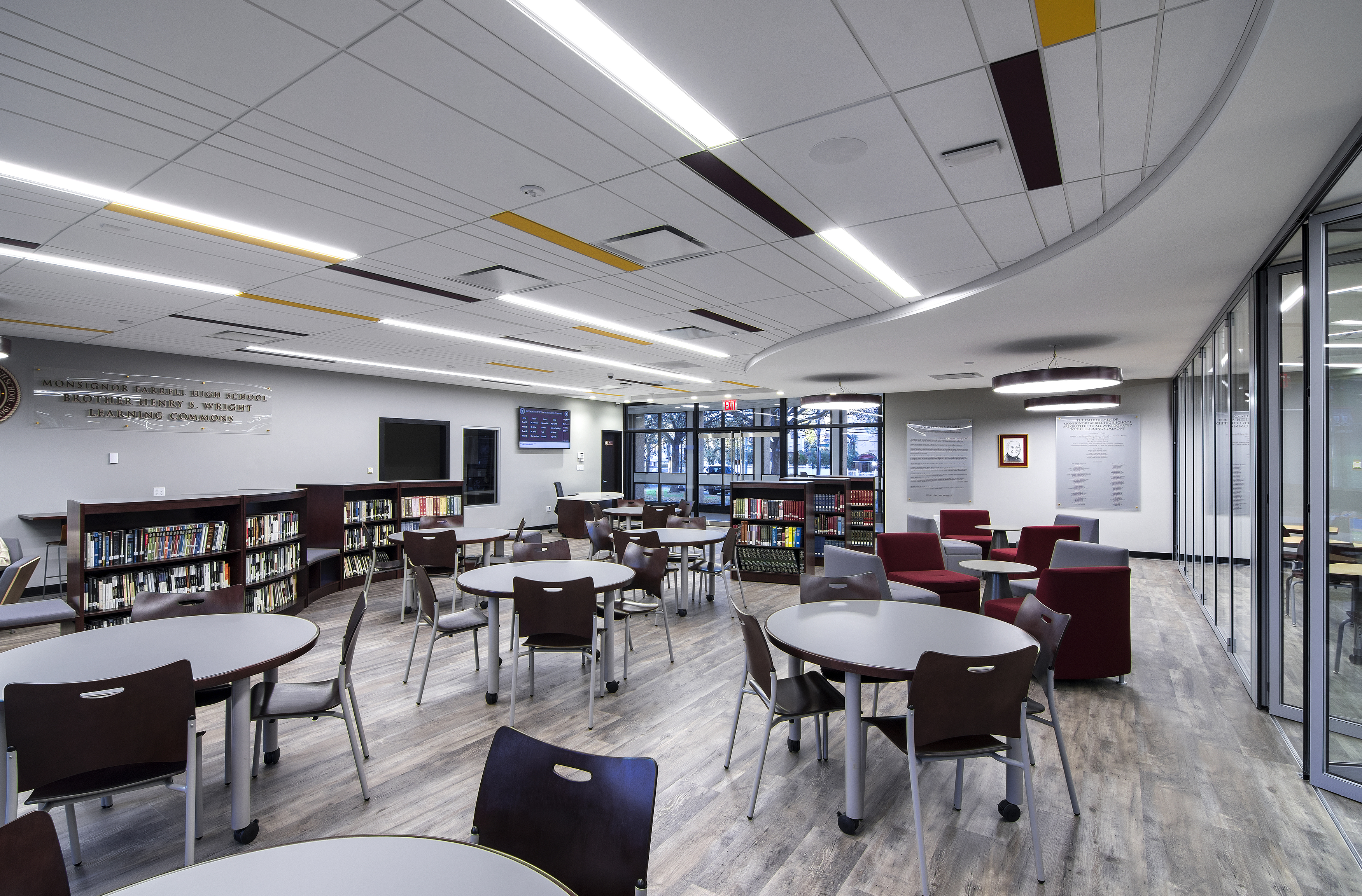 Monsignor Farrell High School Brother Henry S. Wright Learning Commons ...