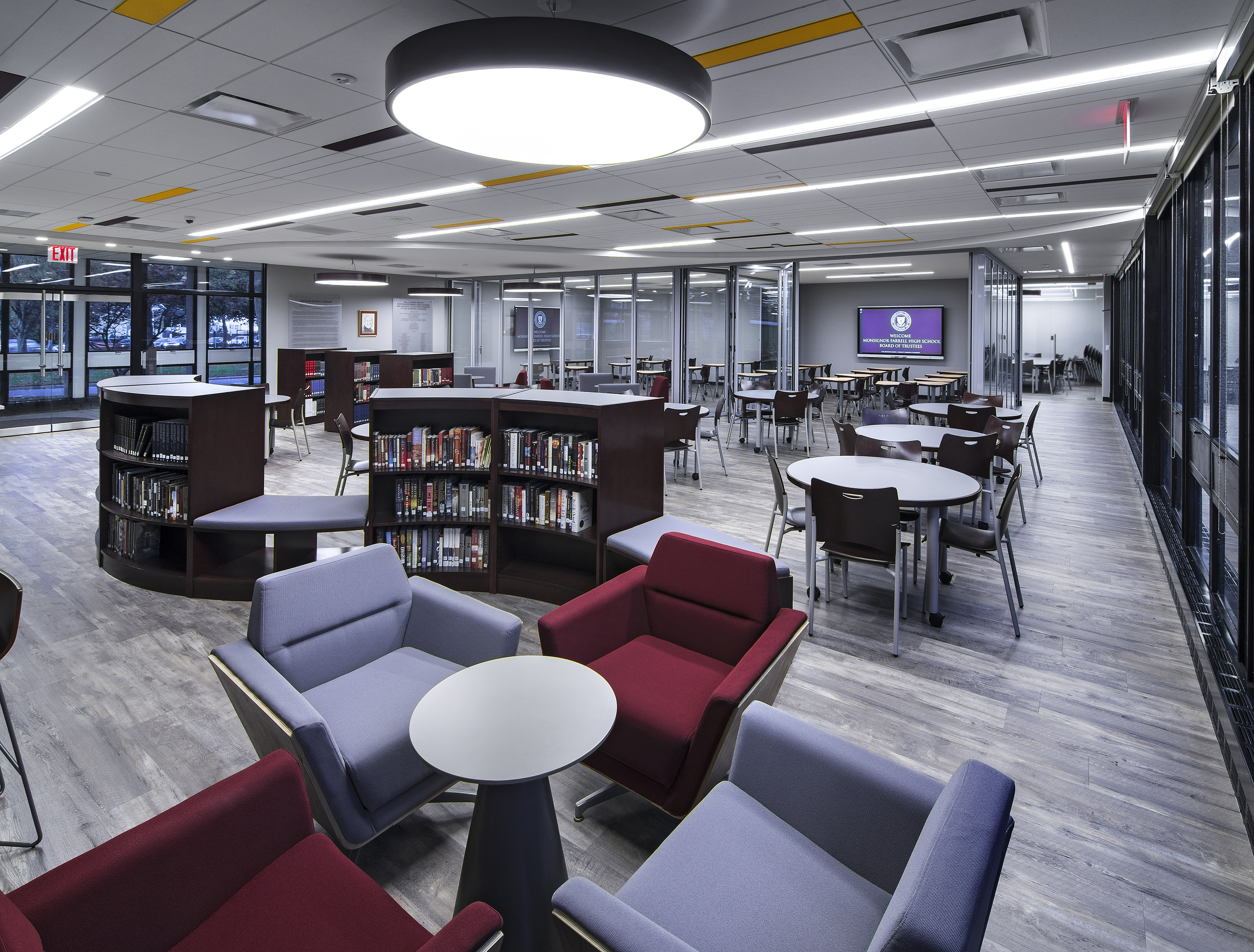 Monsignor Farrell High School Brother Henry S. Wright Learning Commons ...