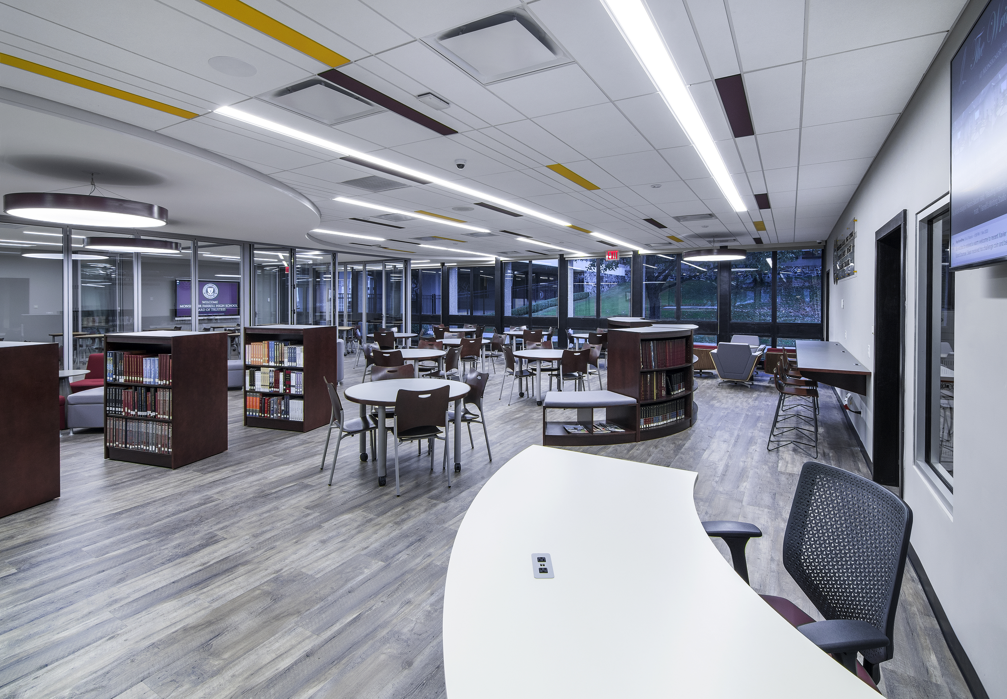 Monsignor Farrell High School Brother Henry S. Wright Learning Commons ...