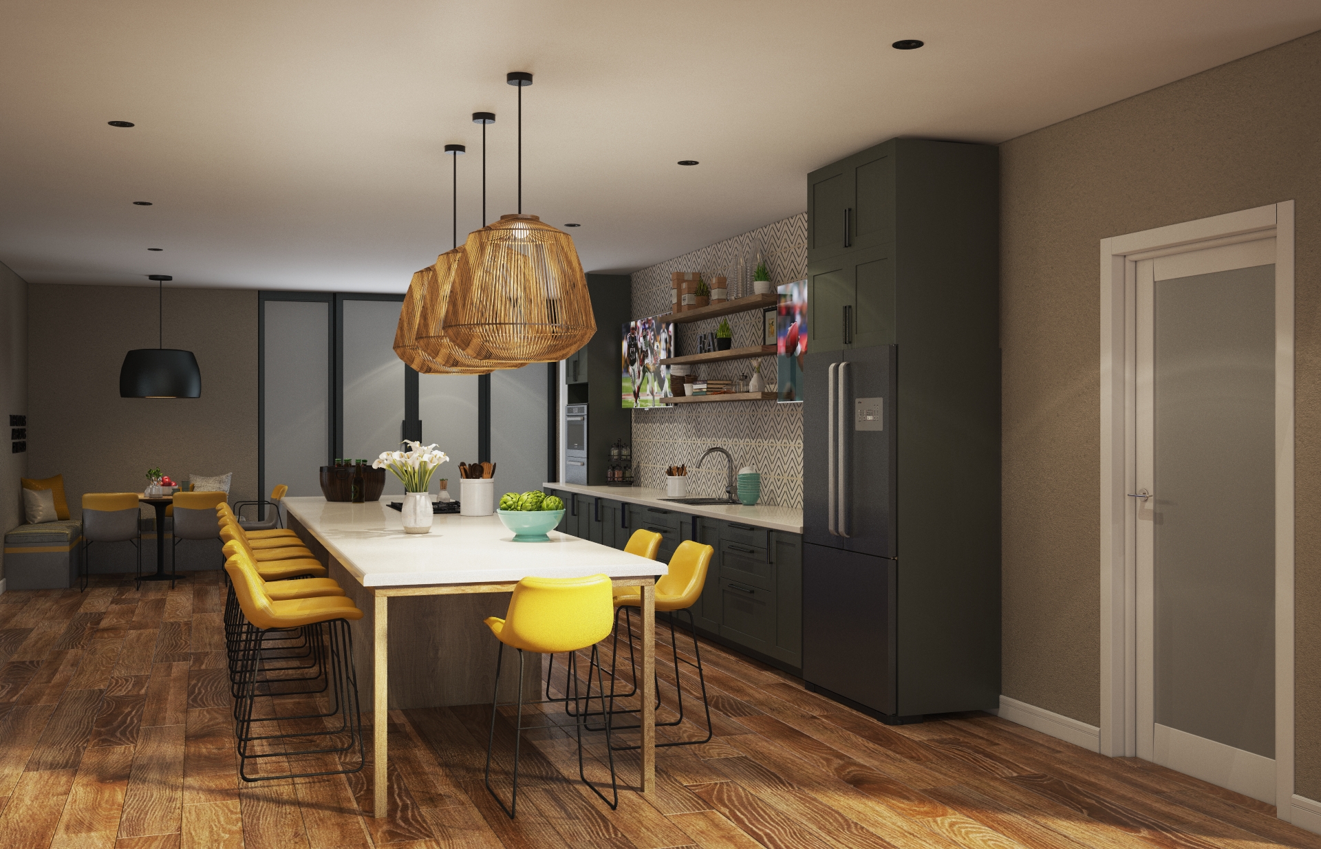 Club house kitchen by archviz-studio - Architizer