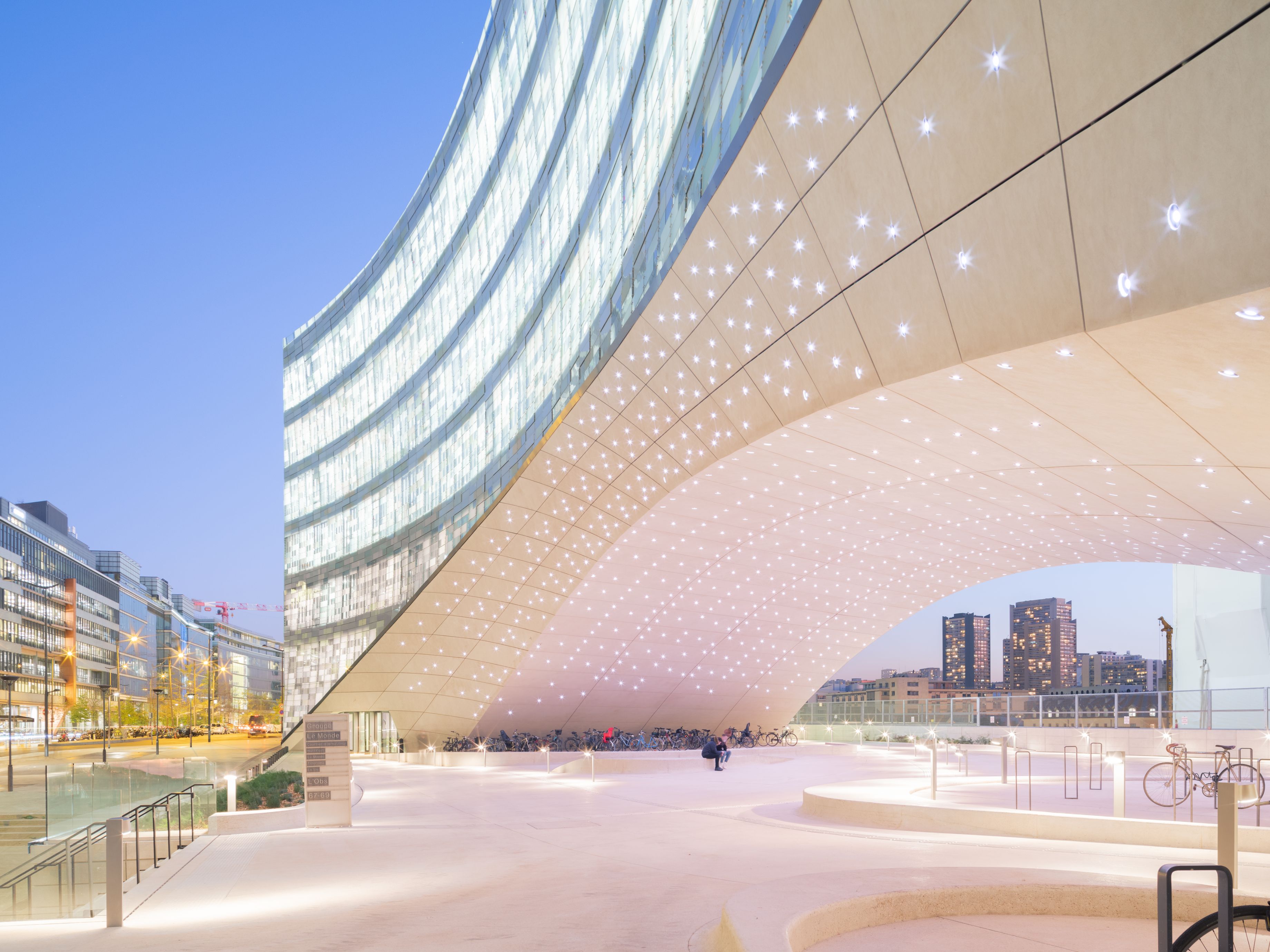 Le Monde Group Headquarters by Snøhetta - Architizer