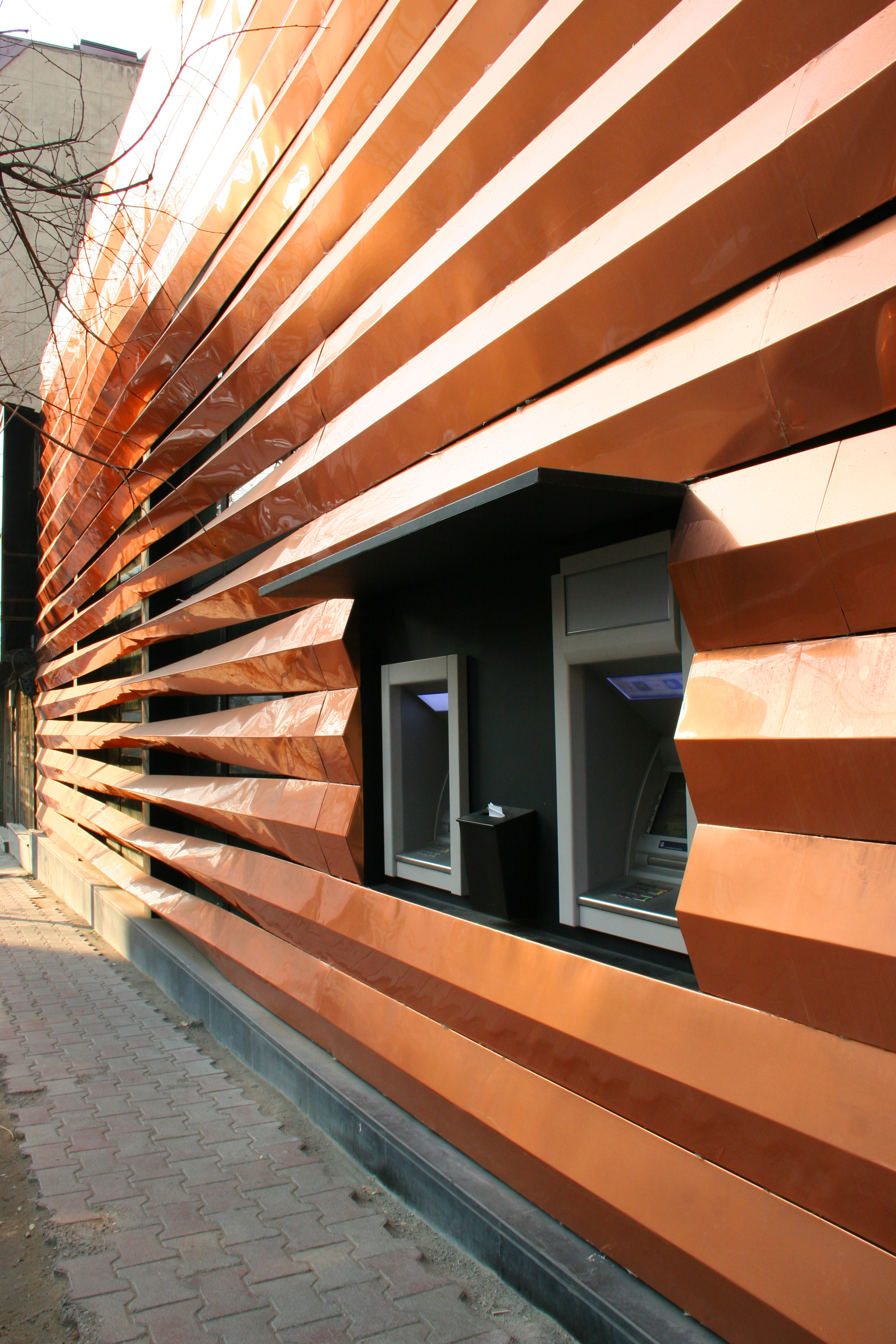 Mellat Bank Pilot Façade by HABIBEH MADJDABADI Architecture Studio ...