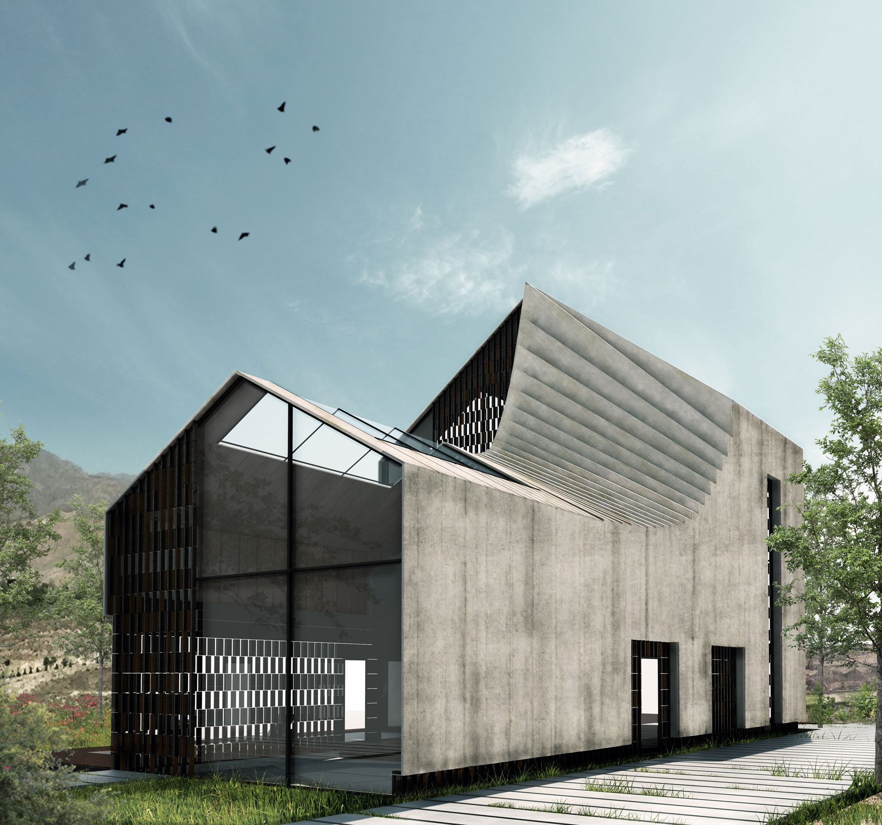 Genetic Mutation House by HABIBEH MADJDABADI Architecture Studio ...
