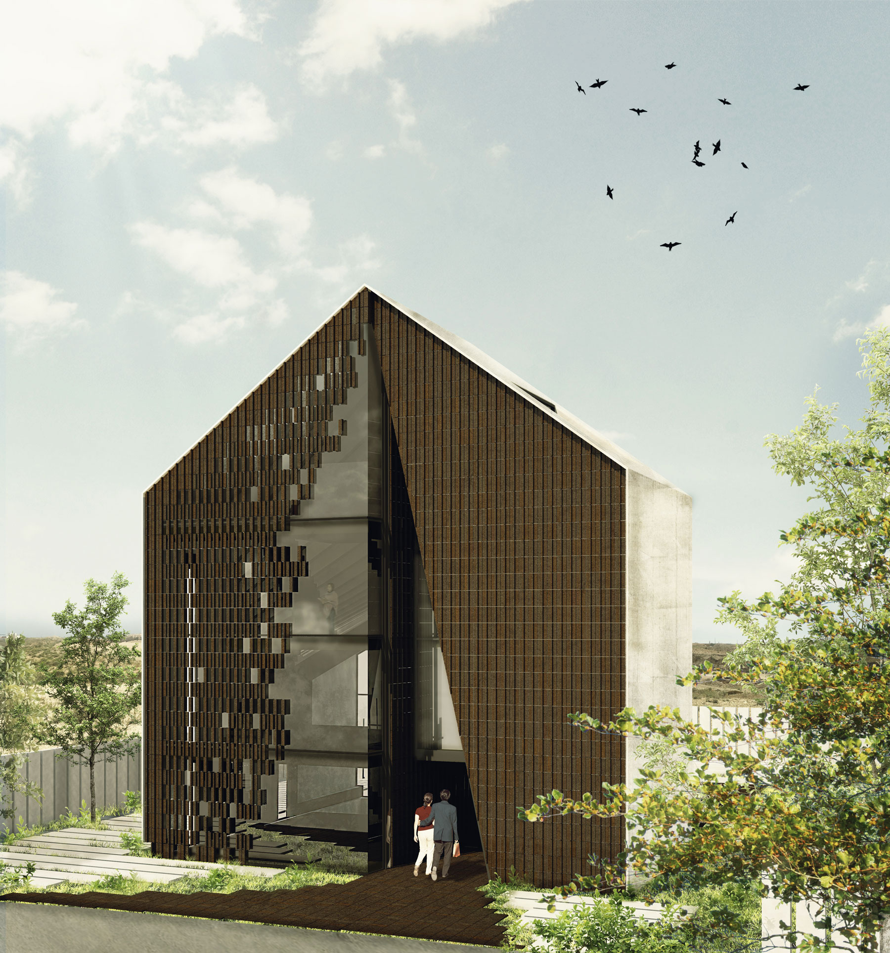 Genetic Mutation House by HABIBEH MADJDABADI Architecture Studio ...