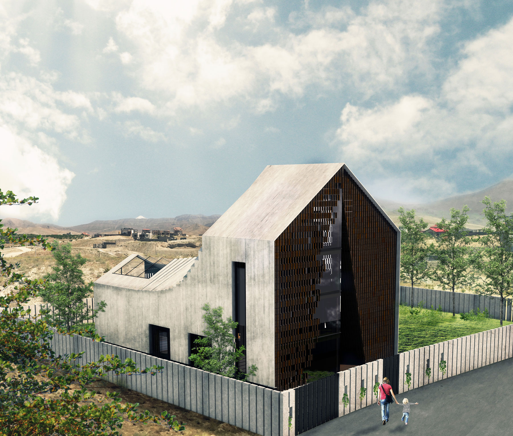 Genetic Mutation House by HABIBEH MADJDABADI Architecture Studio ...