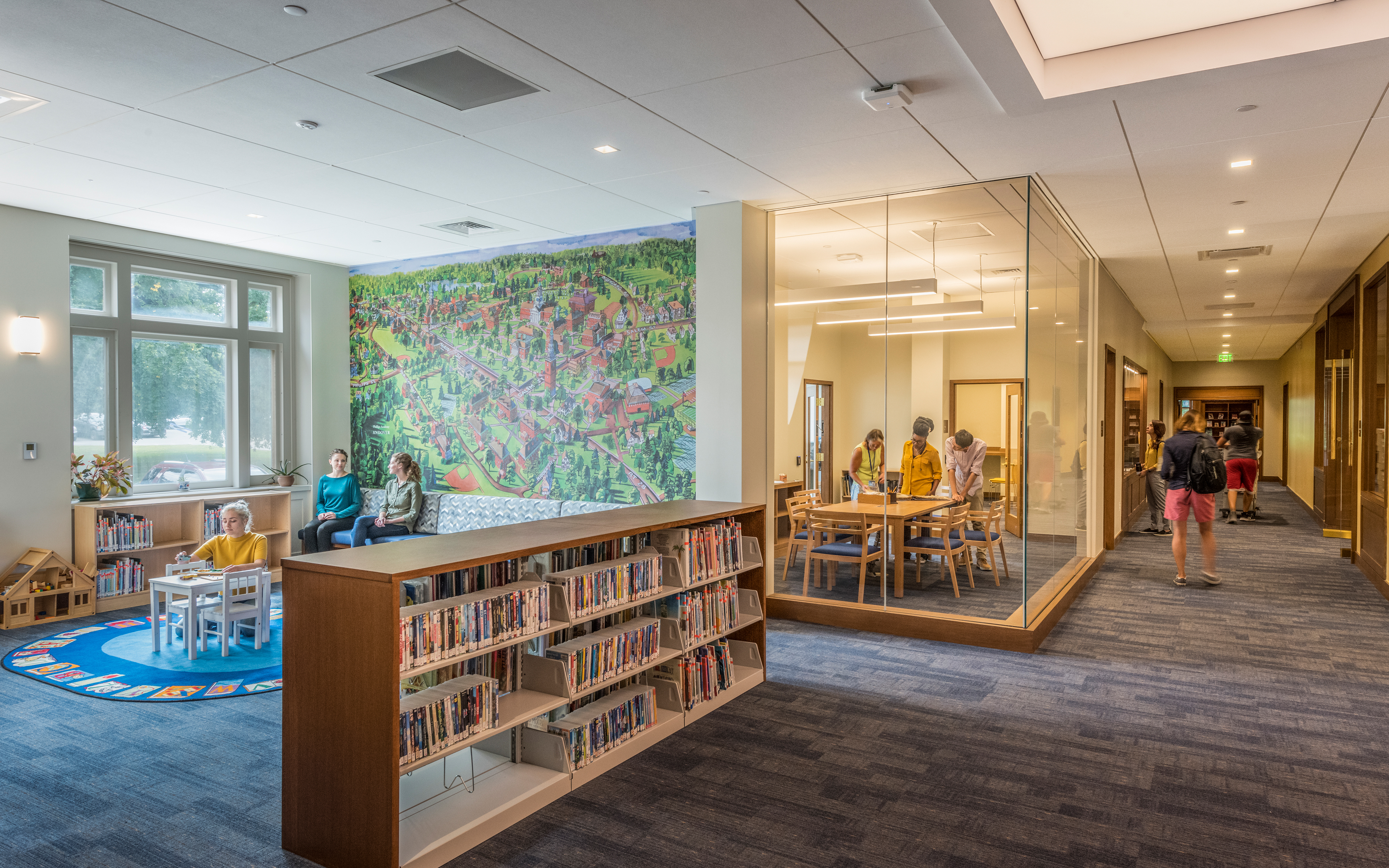 Phillips Academy Andover, Oliver Wendell Holmes Library by Annum ...