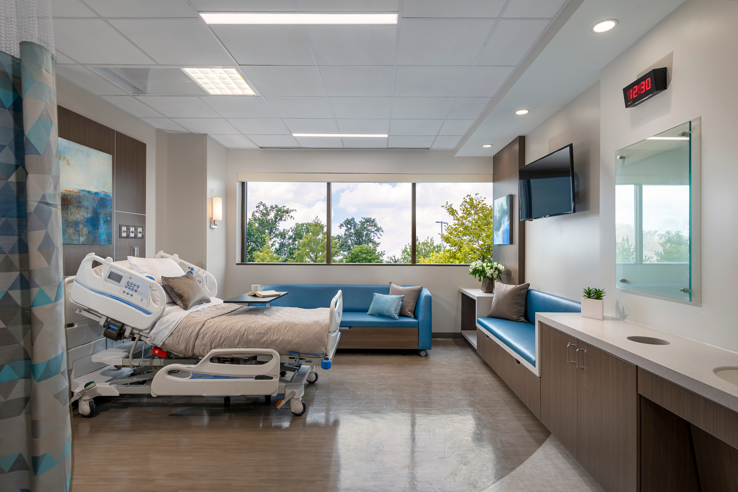 Virginia Hospital Center 4A Patient Unit Renovation by CPI Productions ...