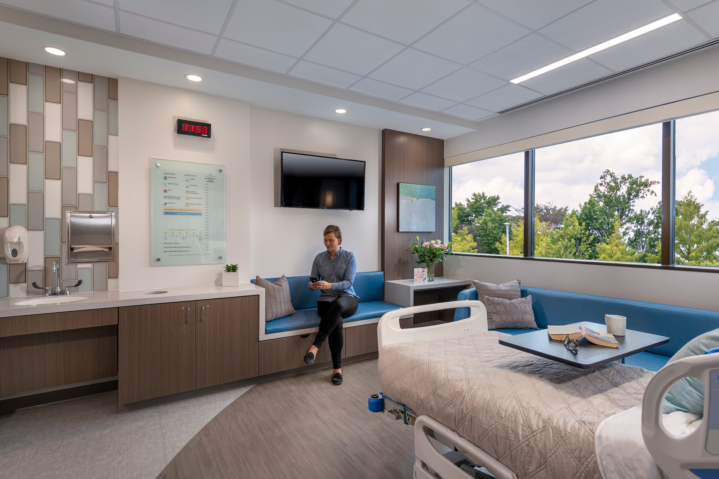 Virginia Hospital Center 4A Patient Unit Renovation by CPI Productions ...