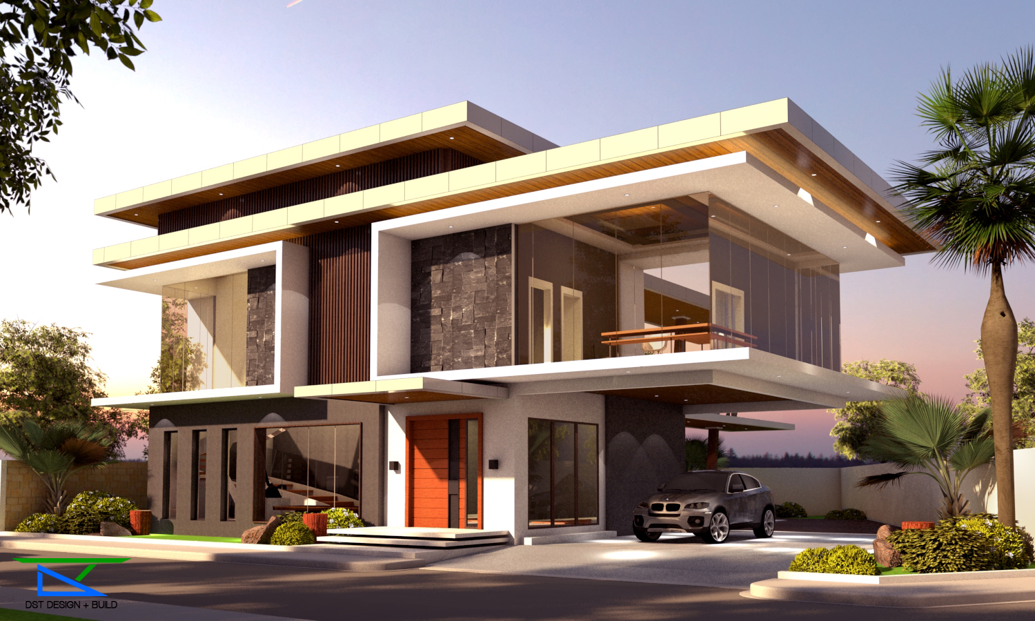 “𝗖𝗔𝗡𝗧𝗜𝗟𝗘𝗩𝗘𝗥” (2 Storey Residence with Basement) by DST Design + Build ...
