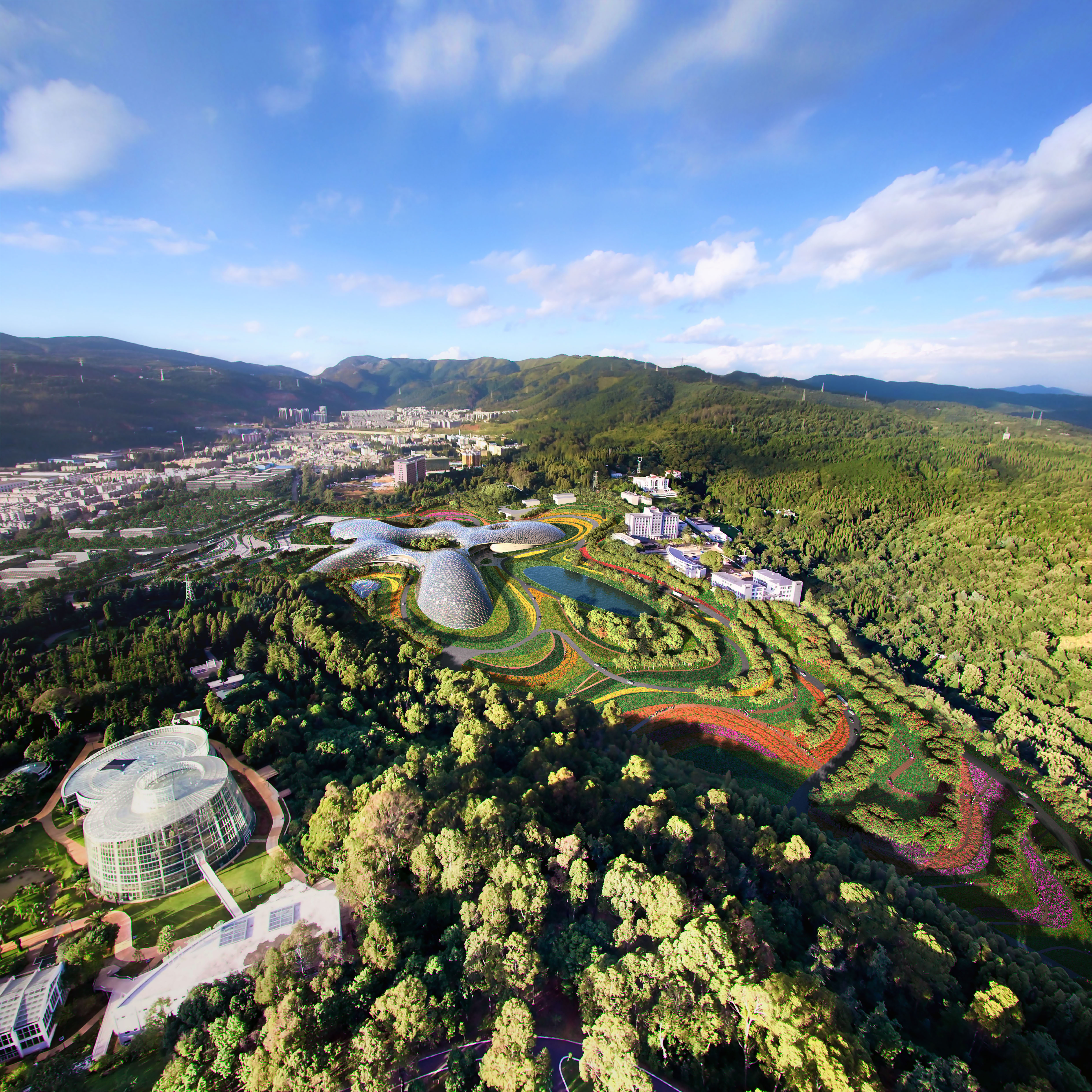 Jianamani Visitor Center by Architectural Design & Research Institute ...