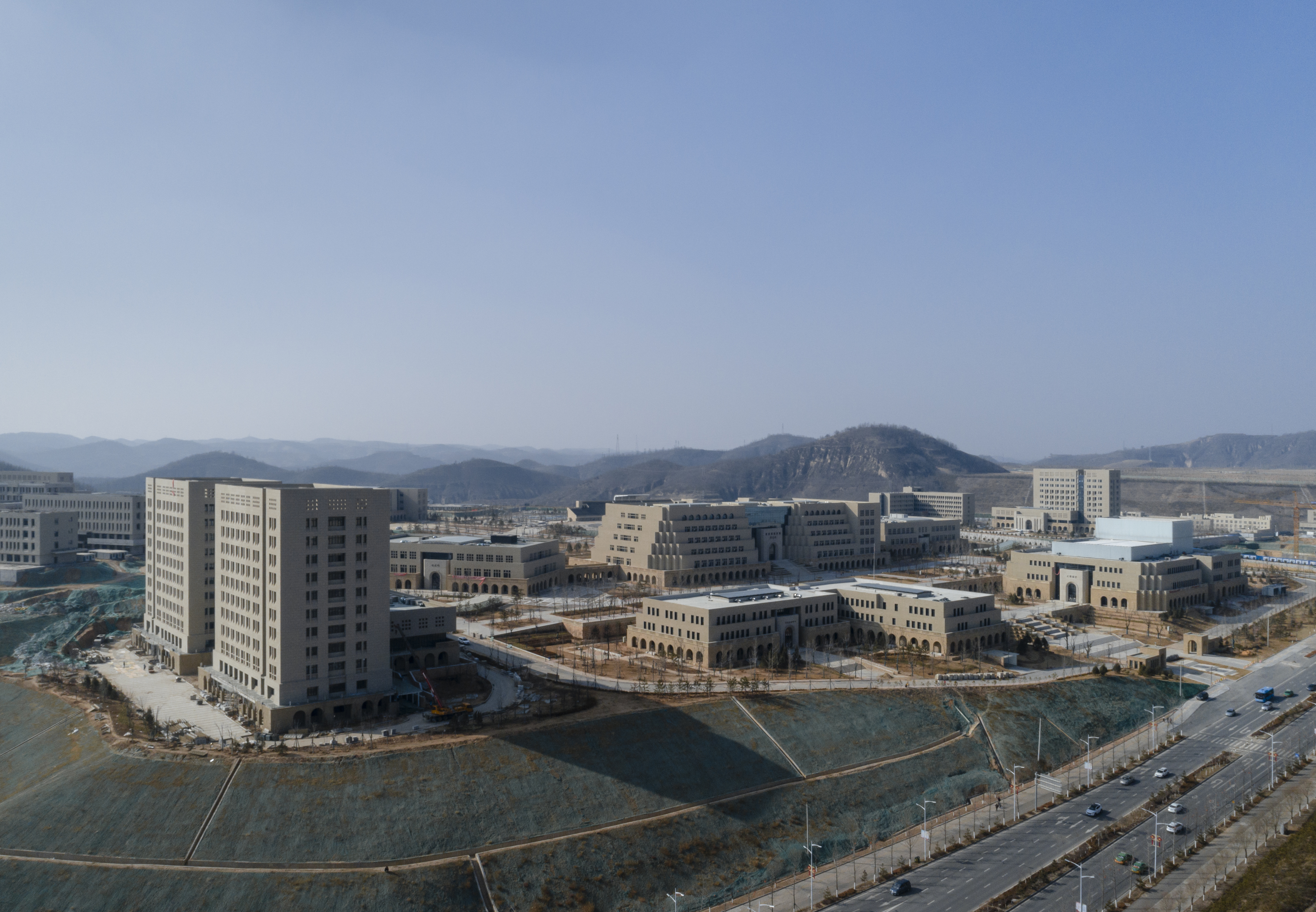 New Campus of Yan’an University by Architectural Design & Research ...