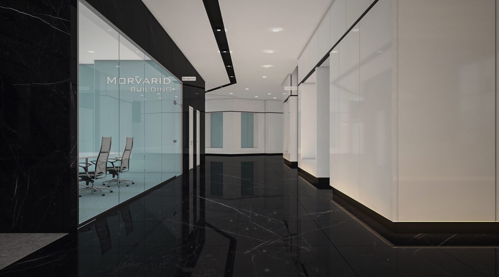 Morvarid Residential Tower Lobby (DelvarAfzar Tower) by Ordibehesht ...