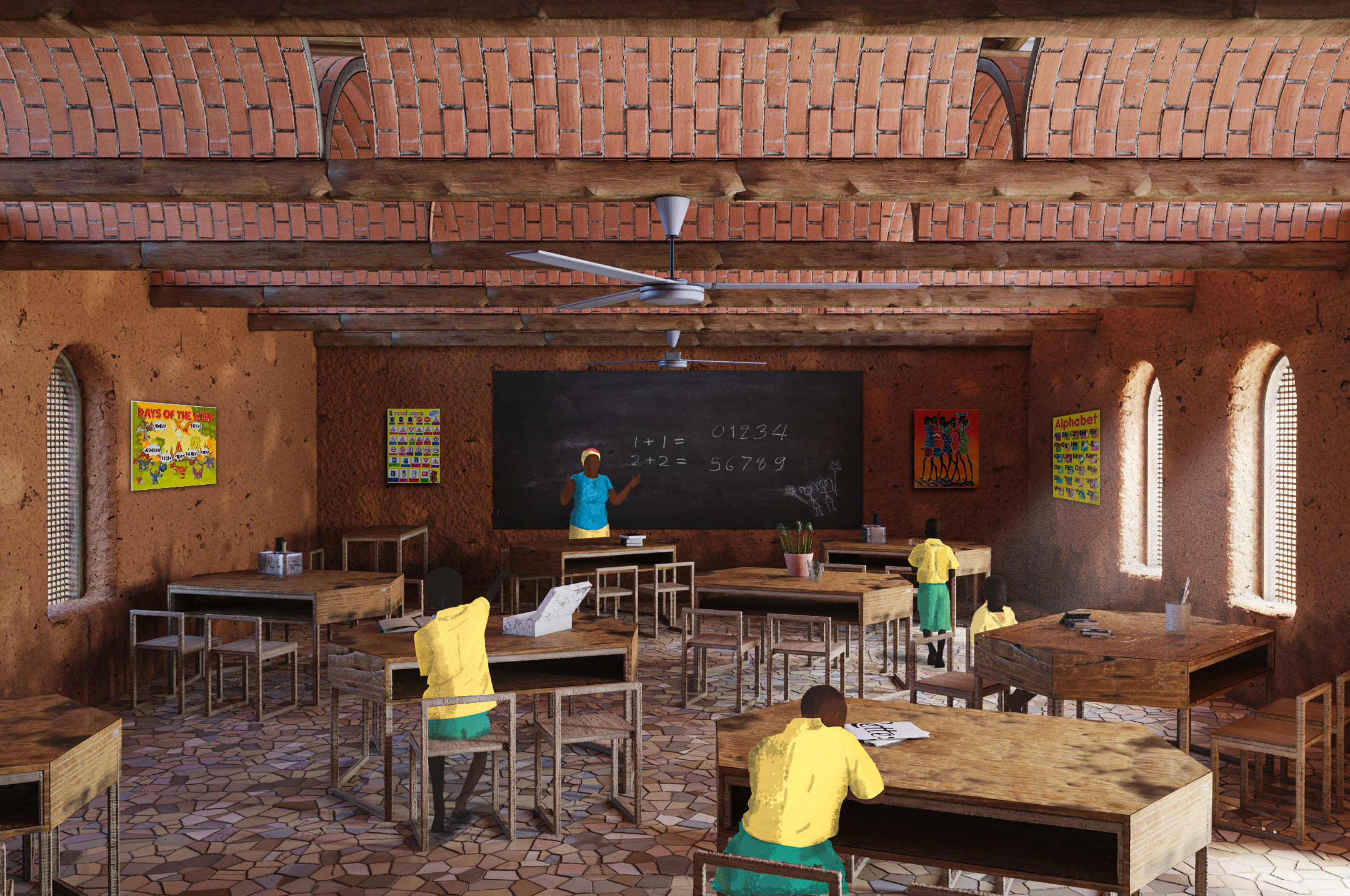 School with Goofy Gestures by rad OFFICE - Architizer