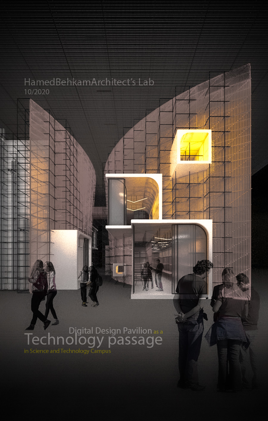 Digital Art Pavilion by Hamed Behkam Architecture Firm - Architizer