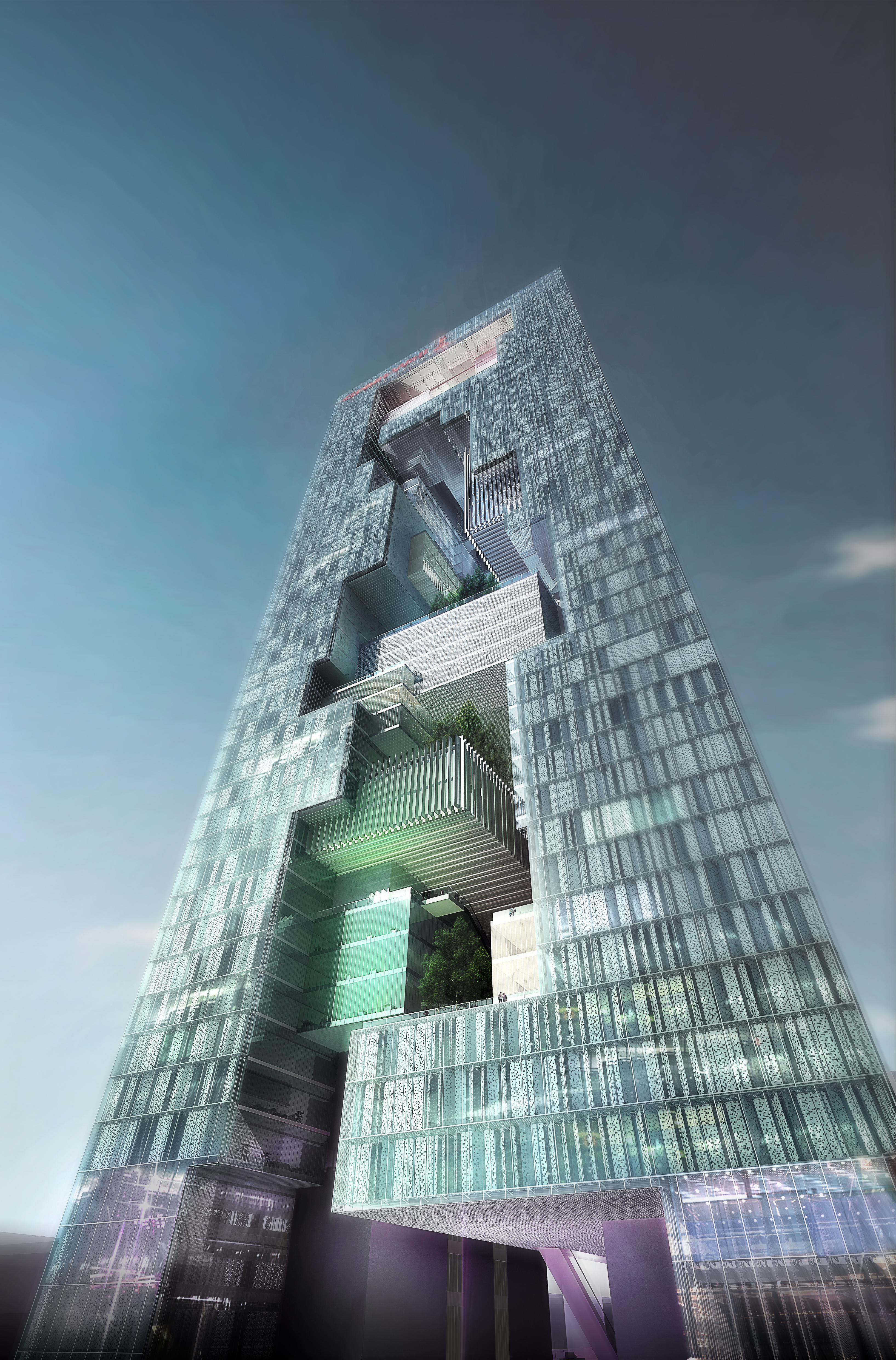 Great Wall Technology Headquarters by Shenzhen Huazhu Architectural ...