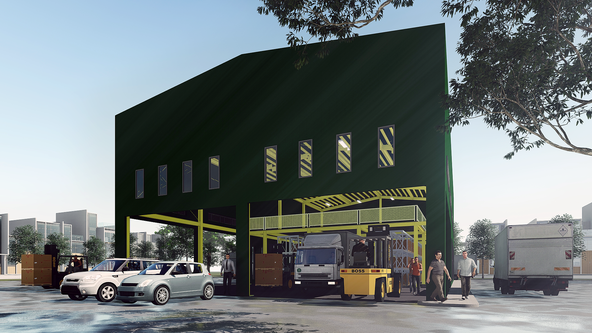 GMA Props Warehouse by CAMA + Architecture Design Studio - Architizer