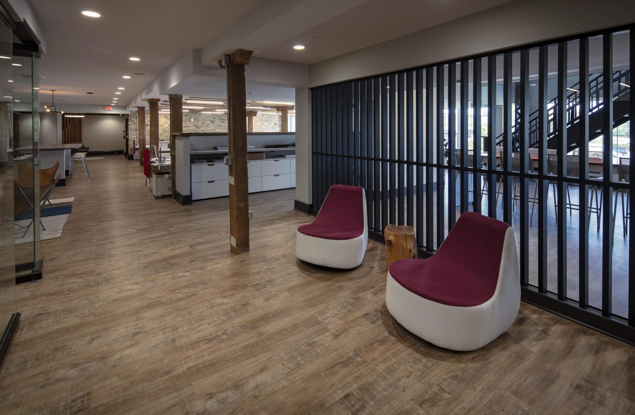 Full Circle Office Renovation by Ghafari Associates - Architizer