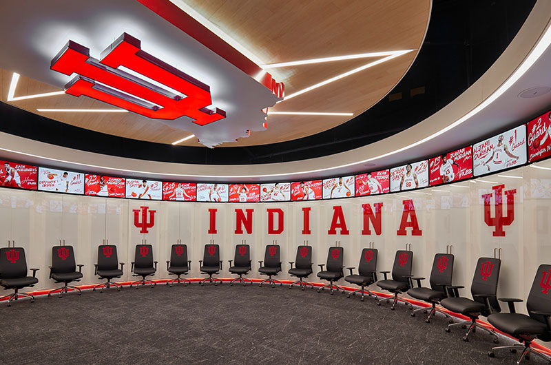 Indiana University Locker Room by Acuity - Architizer