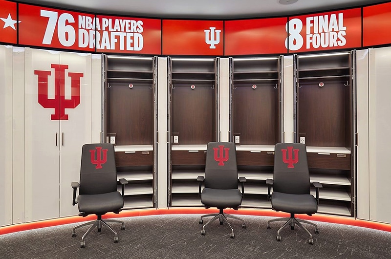 Indiana University Locker Room by Acuity - Architizer