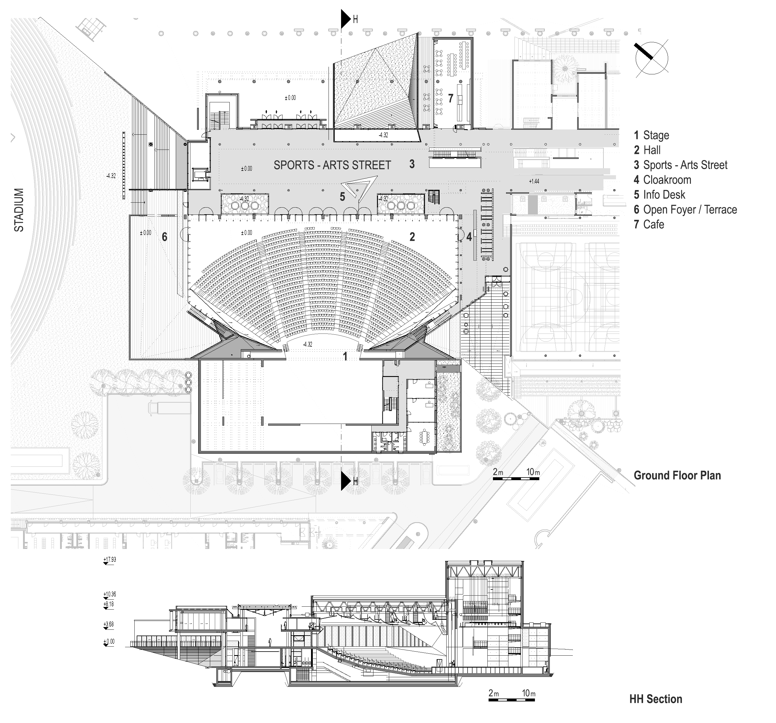 TED Ankara College Campus Performing Arts Centre by Uygur Architects ...