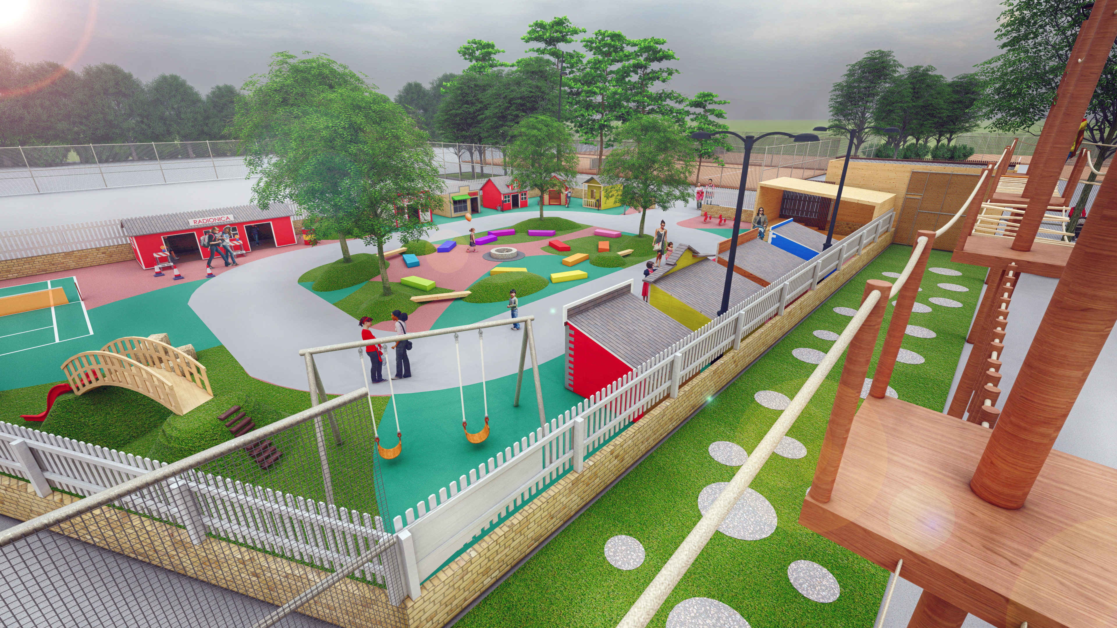 Mini City playground for Kids by ARSA architects - Architizer
