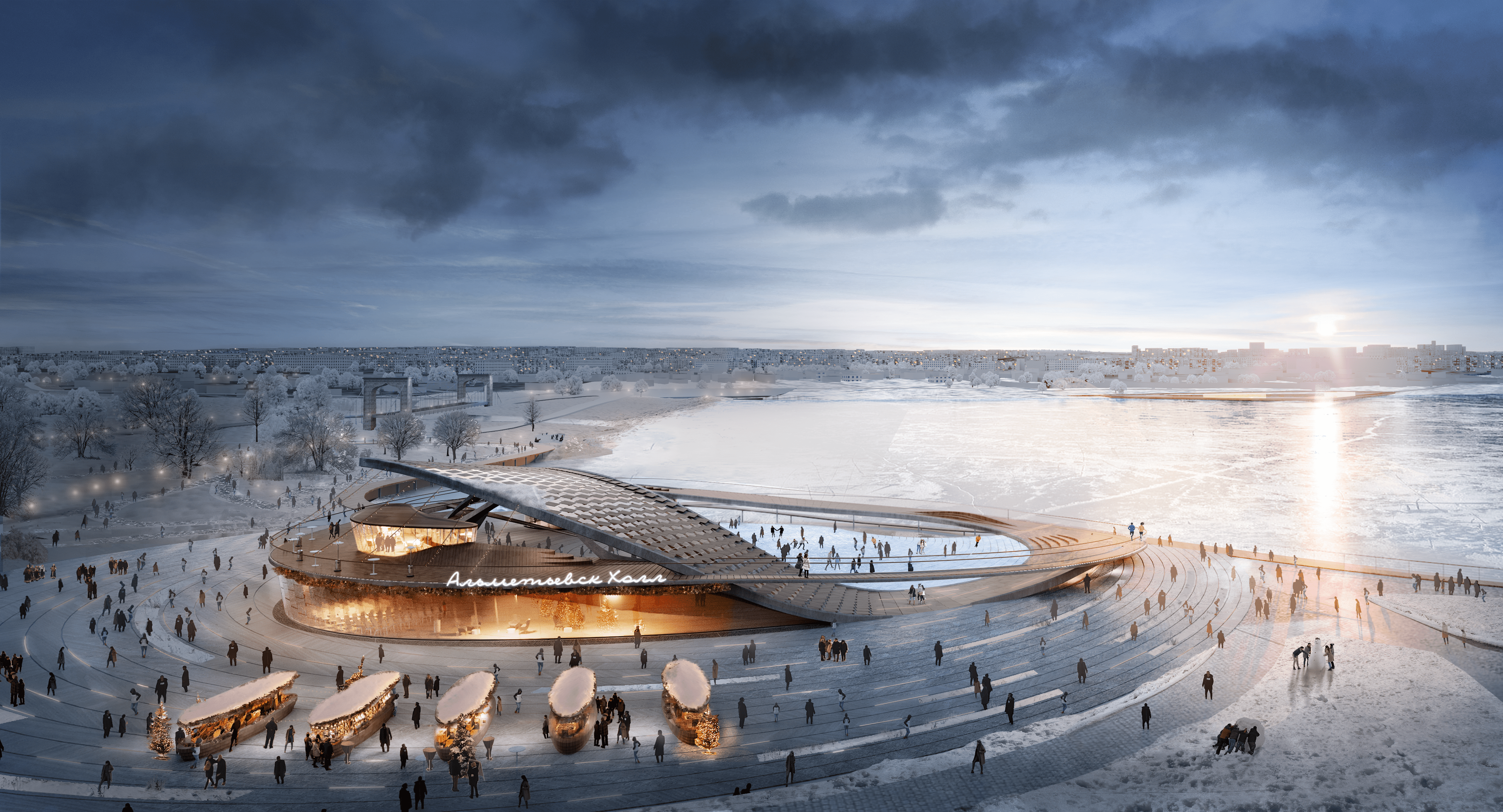 Masterplan of Almetyevsk by IND - Architizer