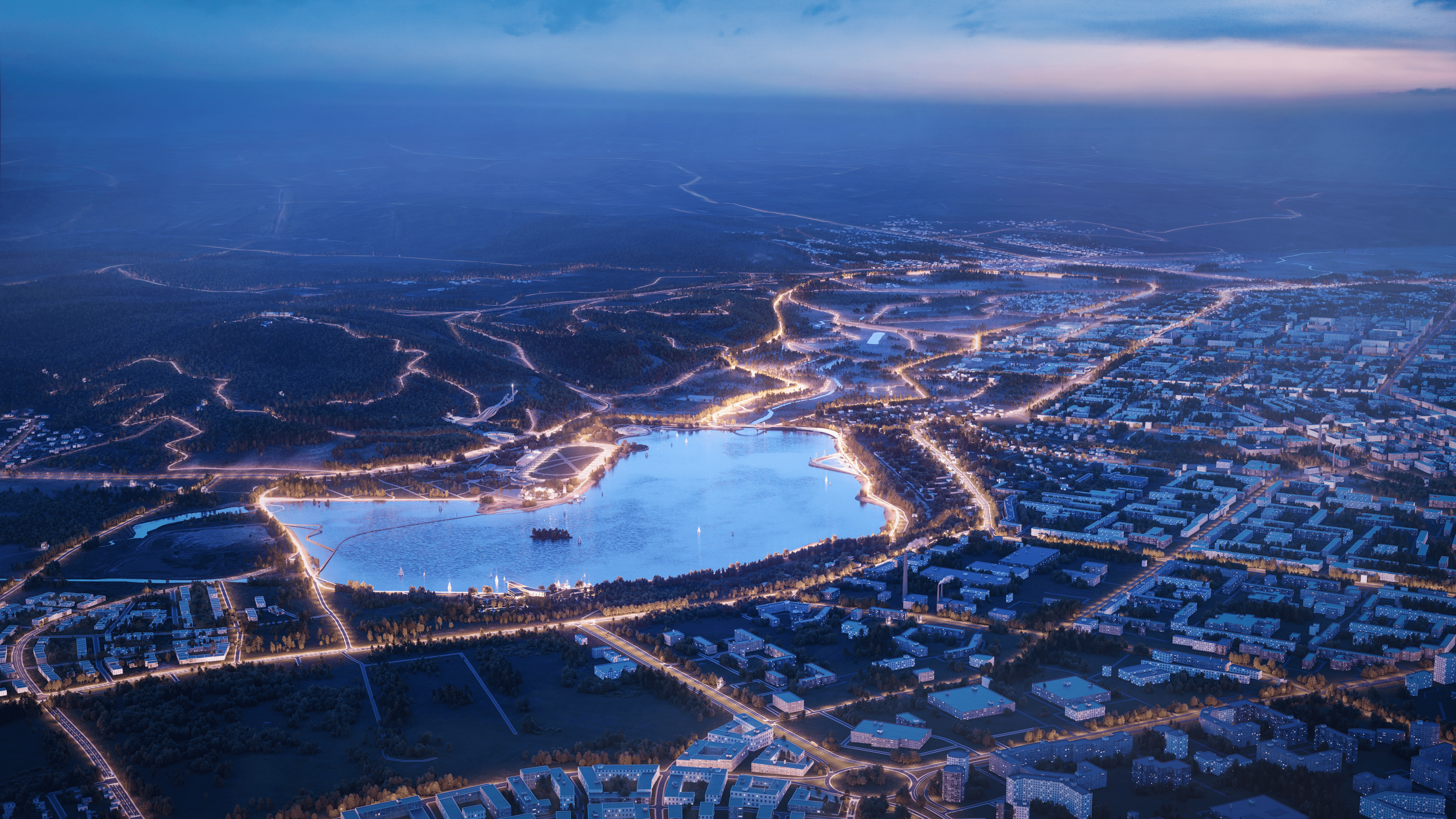 Masterplan of Almetyevsk by IND - Architizer