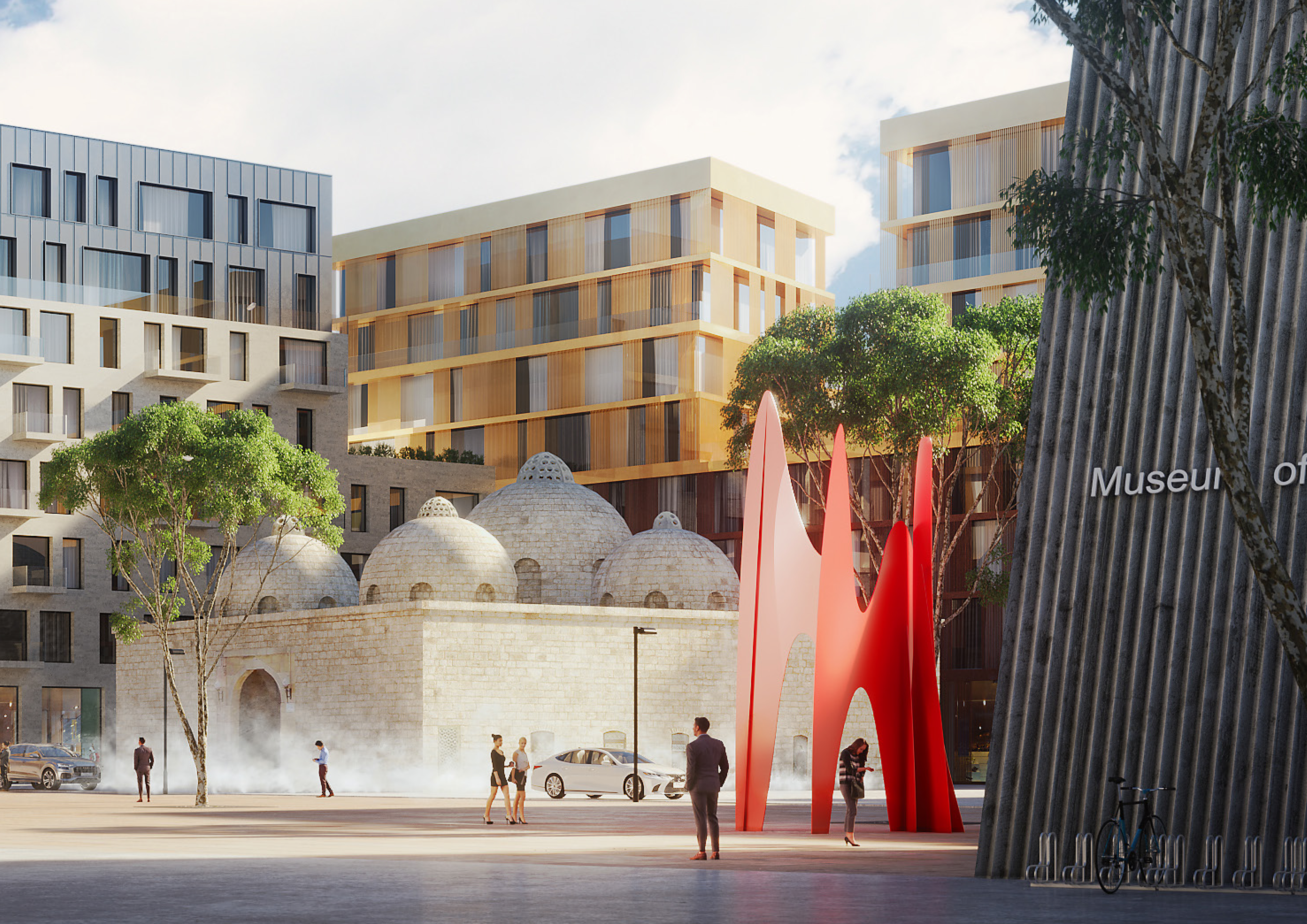 Development project in Baku by APEX project bureau - Architizer