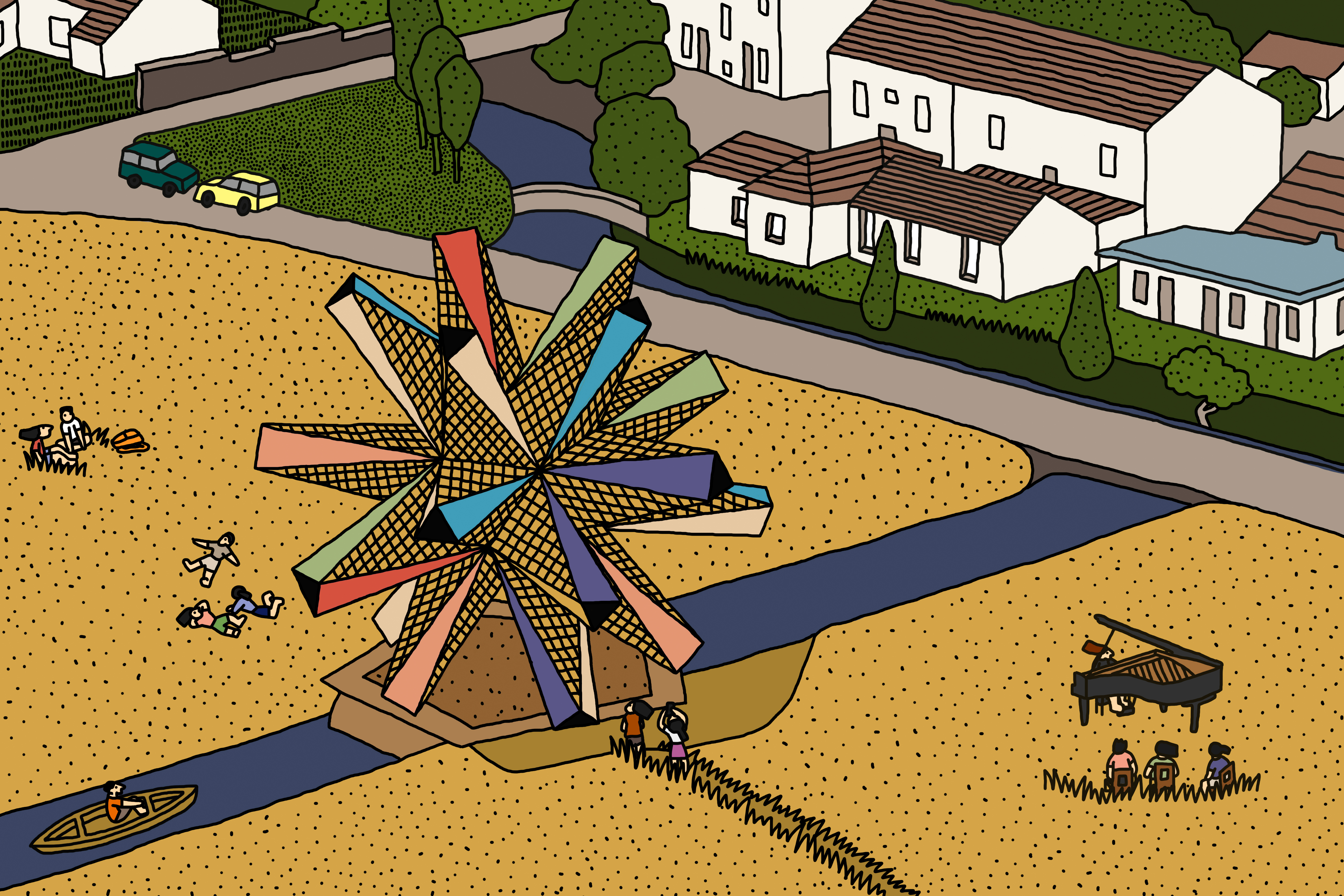 Pop Star Installation by One Take Architects - Architizer