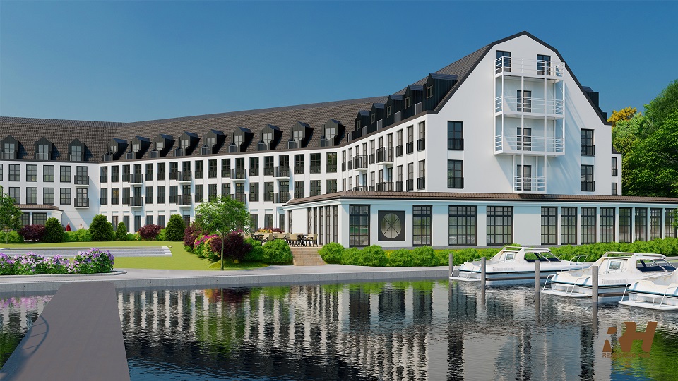 Lake Side Hotel Design by Rendering Hub - Architizer