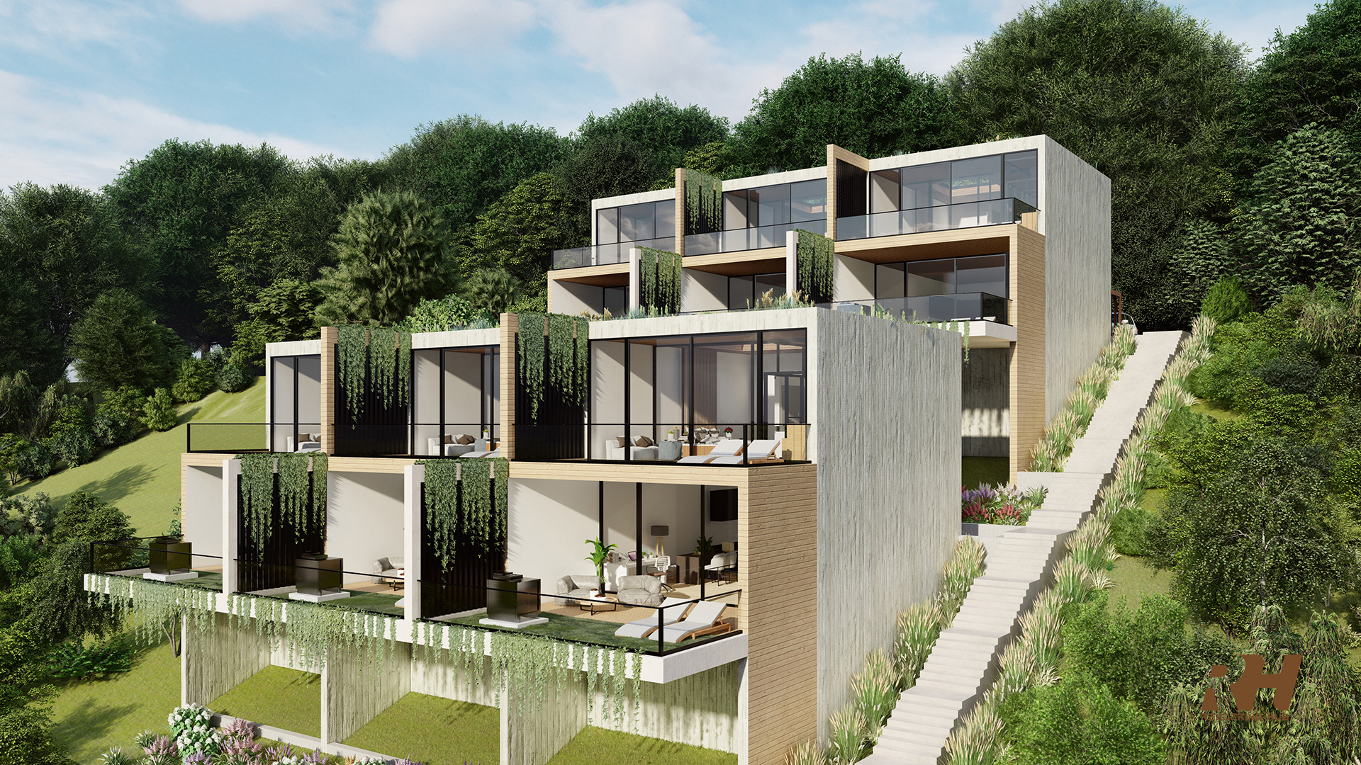 Lodge Design by Rendering Hub - Architizer