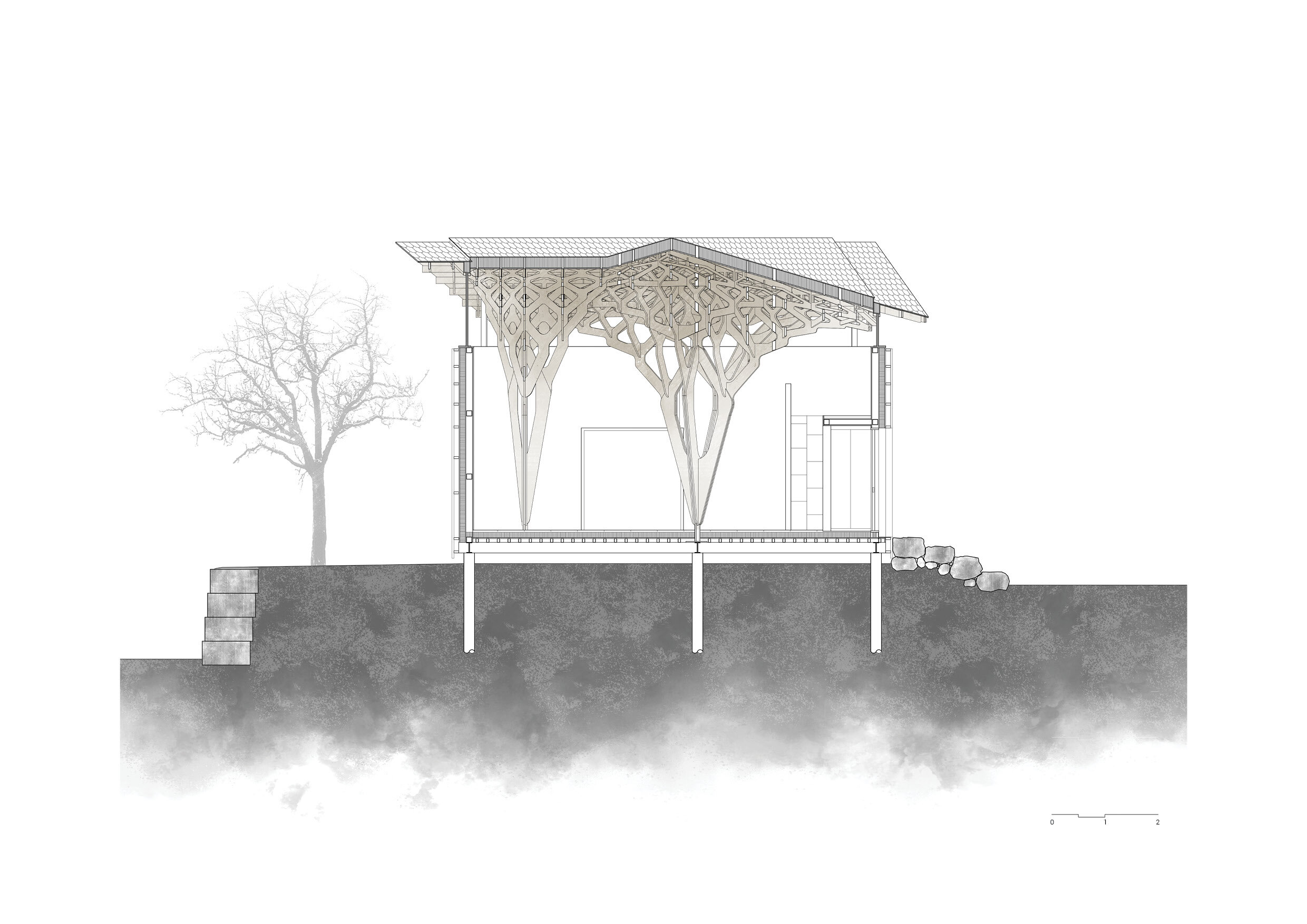 The House of Three Trees by JK-AR - Architizer