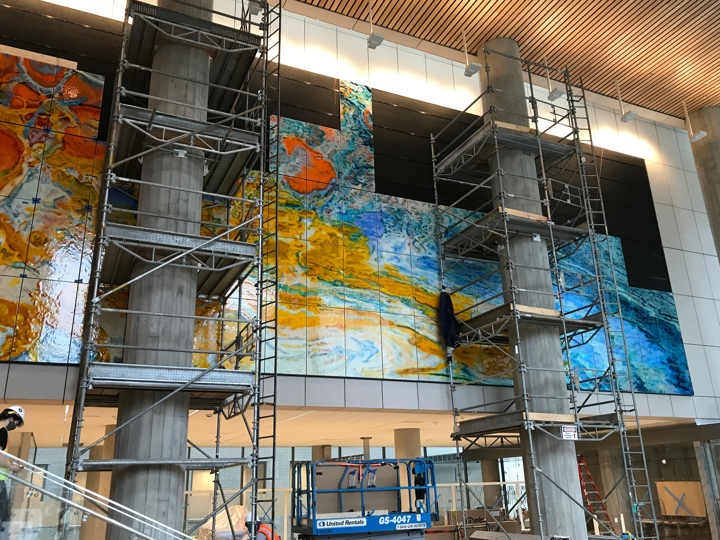 Multnomah County Central Courthouse Lobby Artwork by Bullseye Studio ...