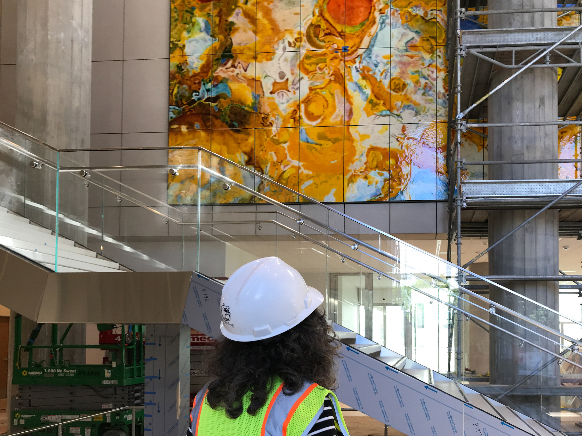 Multnomah County Central Courthouse Lobby Artwork by Bullseye Studio ...
