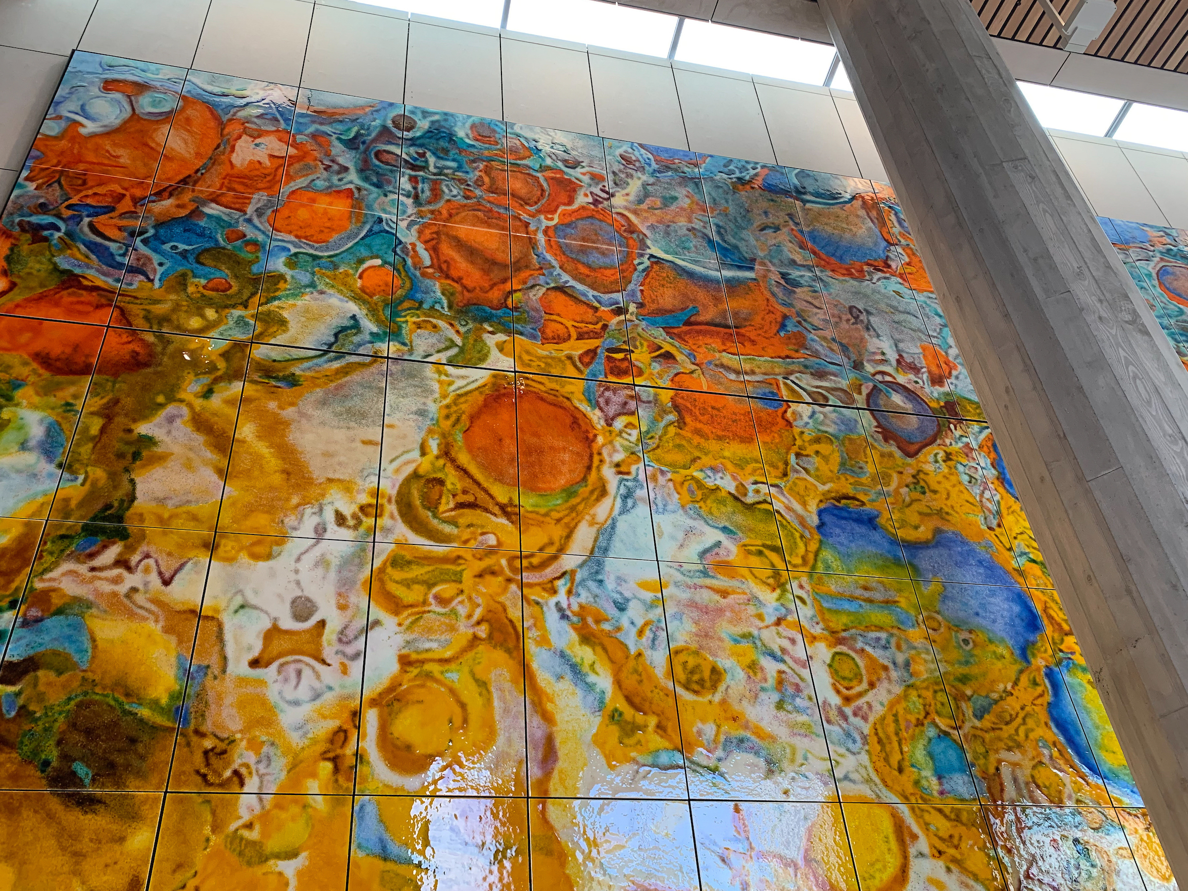 Multnomah County Central Courthouse Lobby Artwork by Bullseye Studio ...