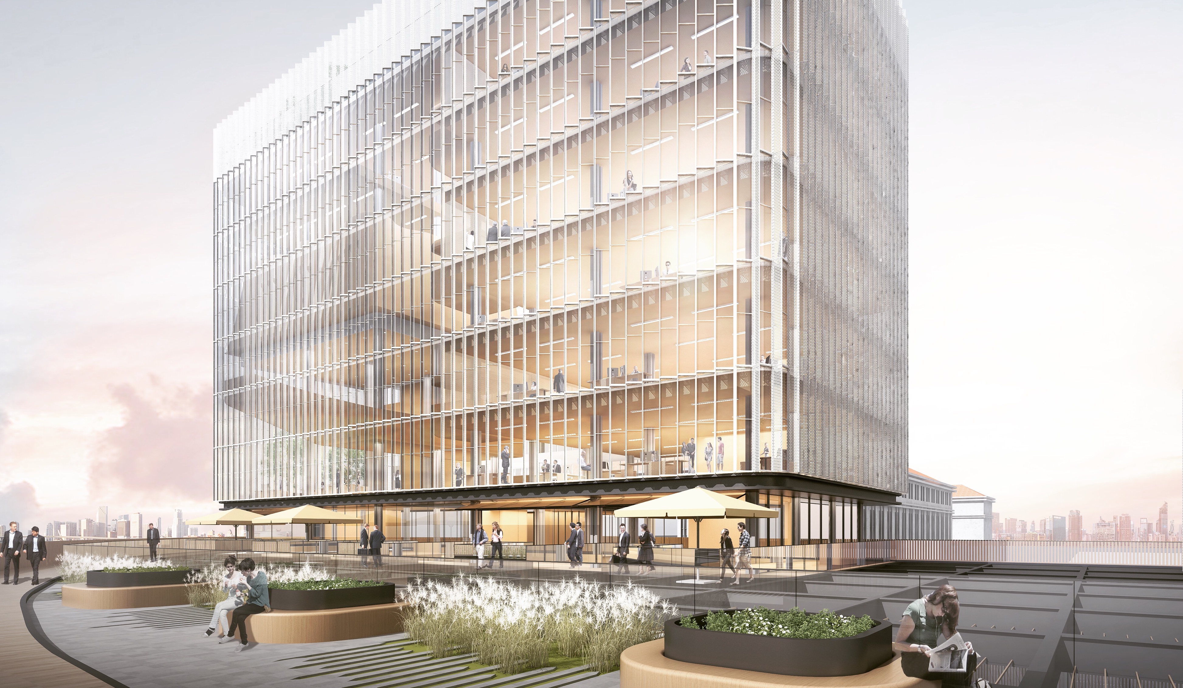 Tianjin NDU Headquarters by 1CStudio - Architizer